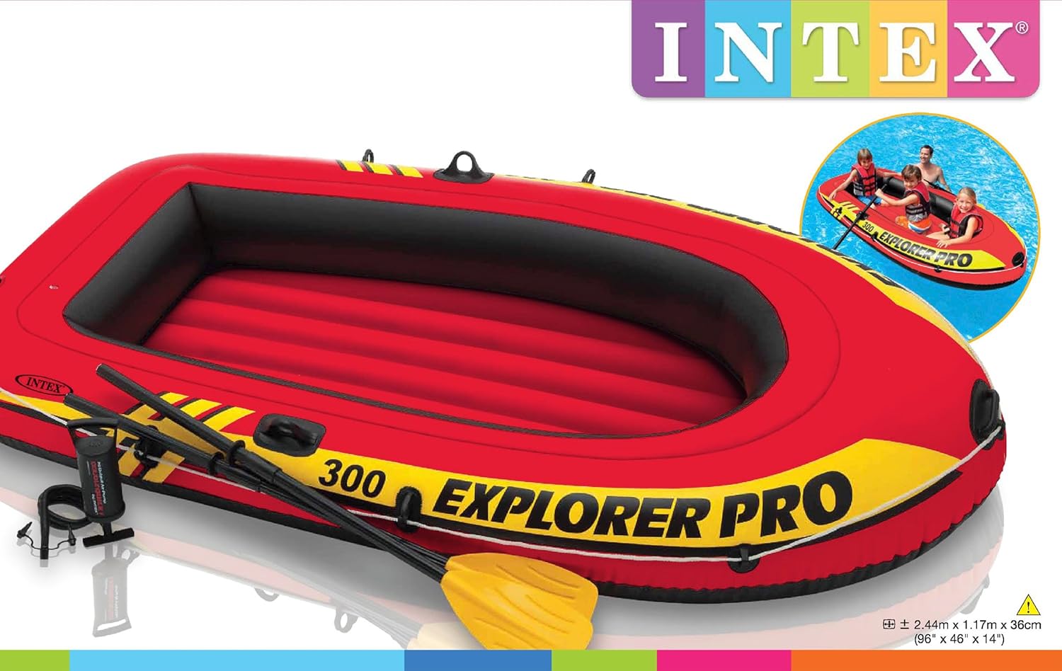 Intex Explorer Pro 300 Inflatable Boat at Marilyn Stumpf blog