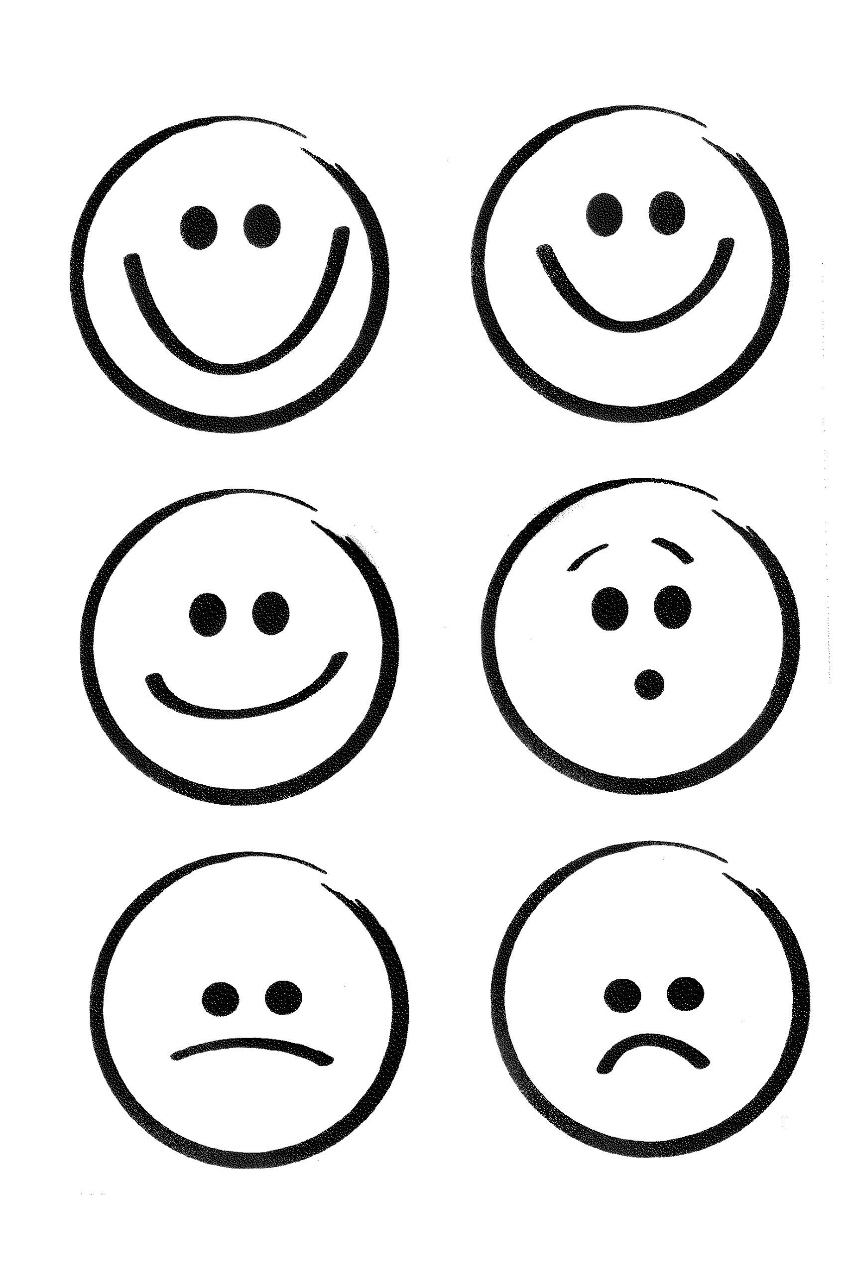 Efco – Stempel klar Smileys A7/74 x 105 mm 6 Teile Transparent, 11 x 8 ...