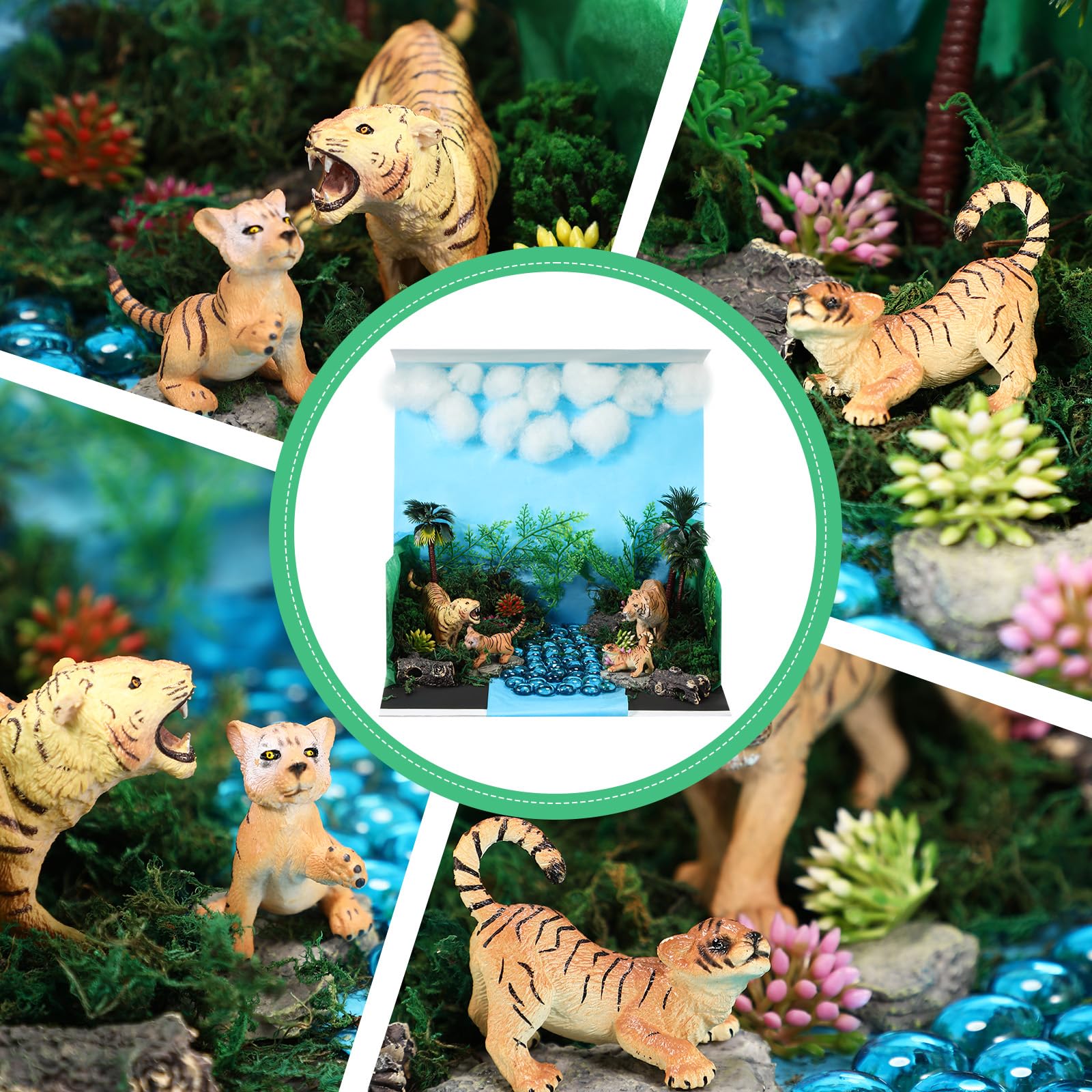 Bengal Tiger Habitat Diorama