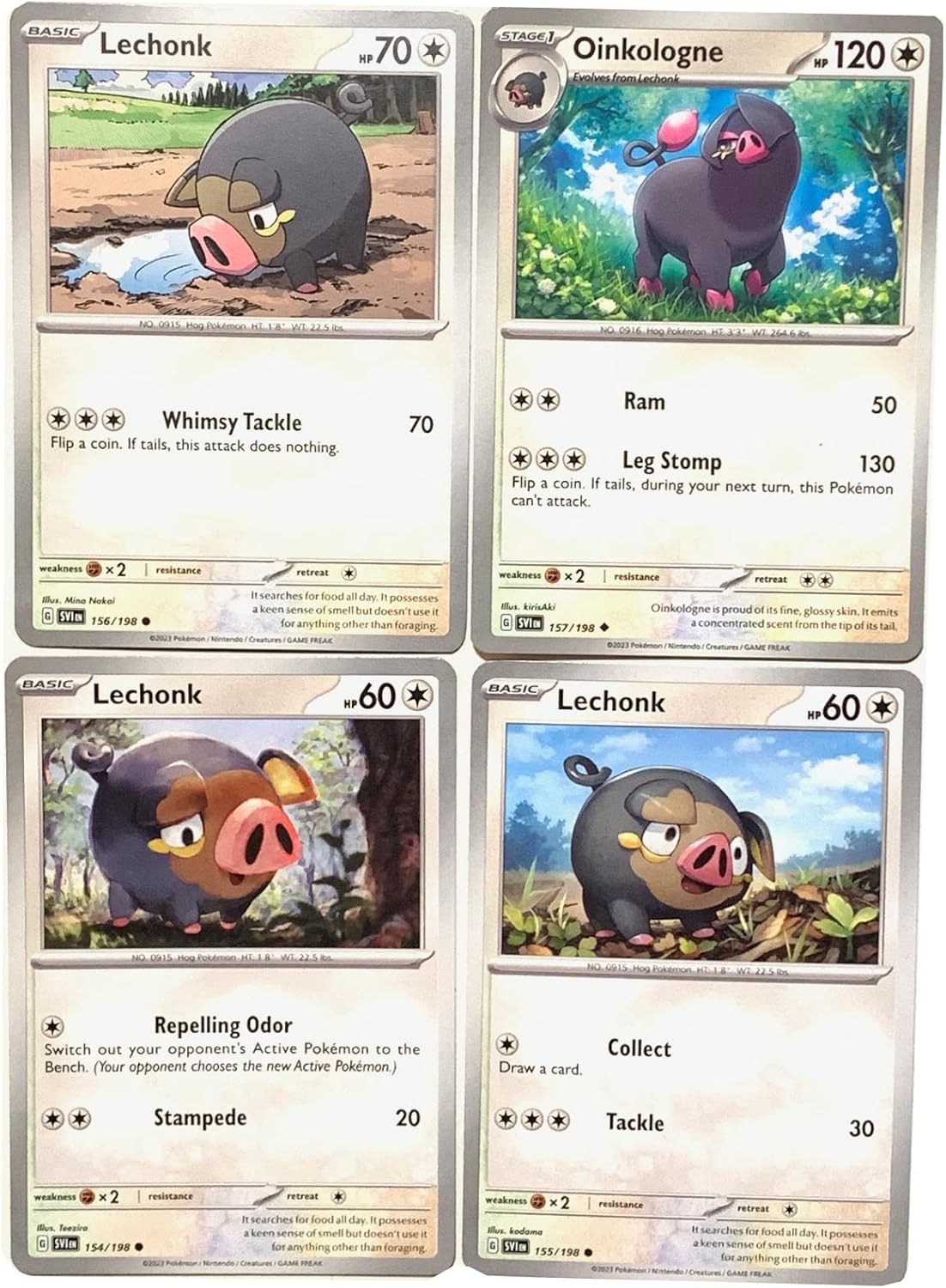 Amazon.com: Oinkologne 157/198 - Scarlet & Violet - Pokemon Evolution 4 ...