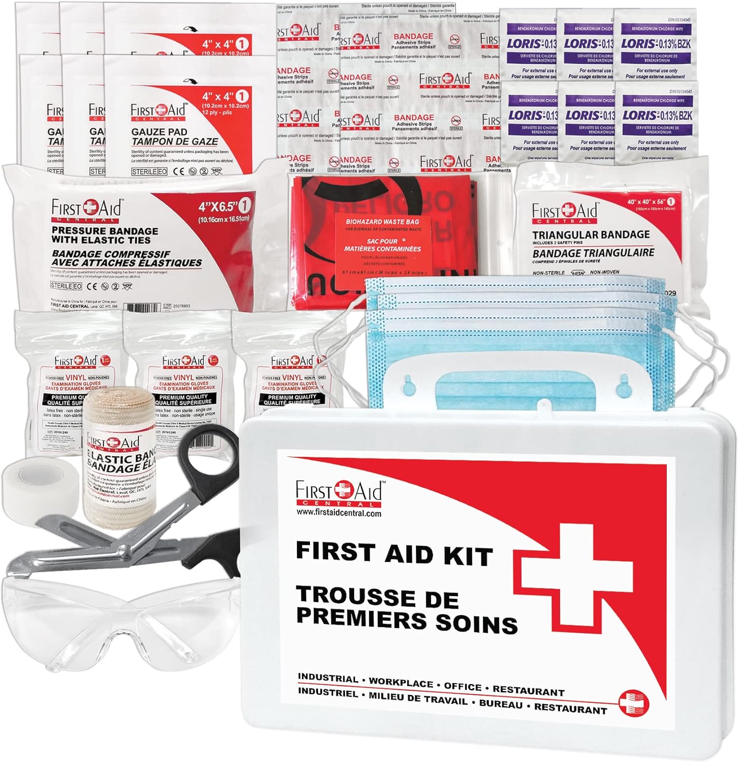 First Aid Central British Columbia Basic First Aid Kit (2-5 People ...