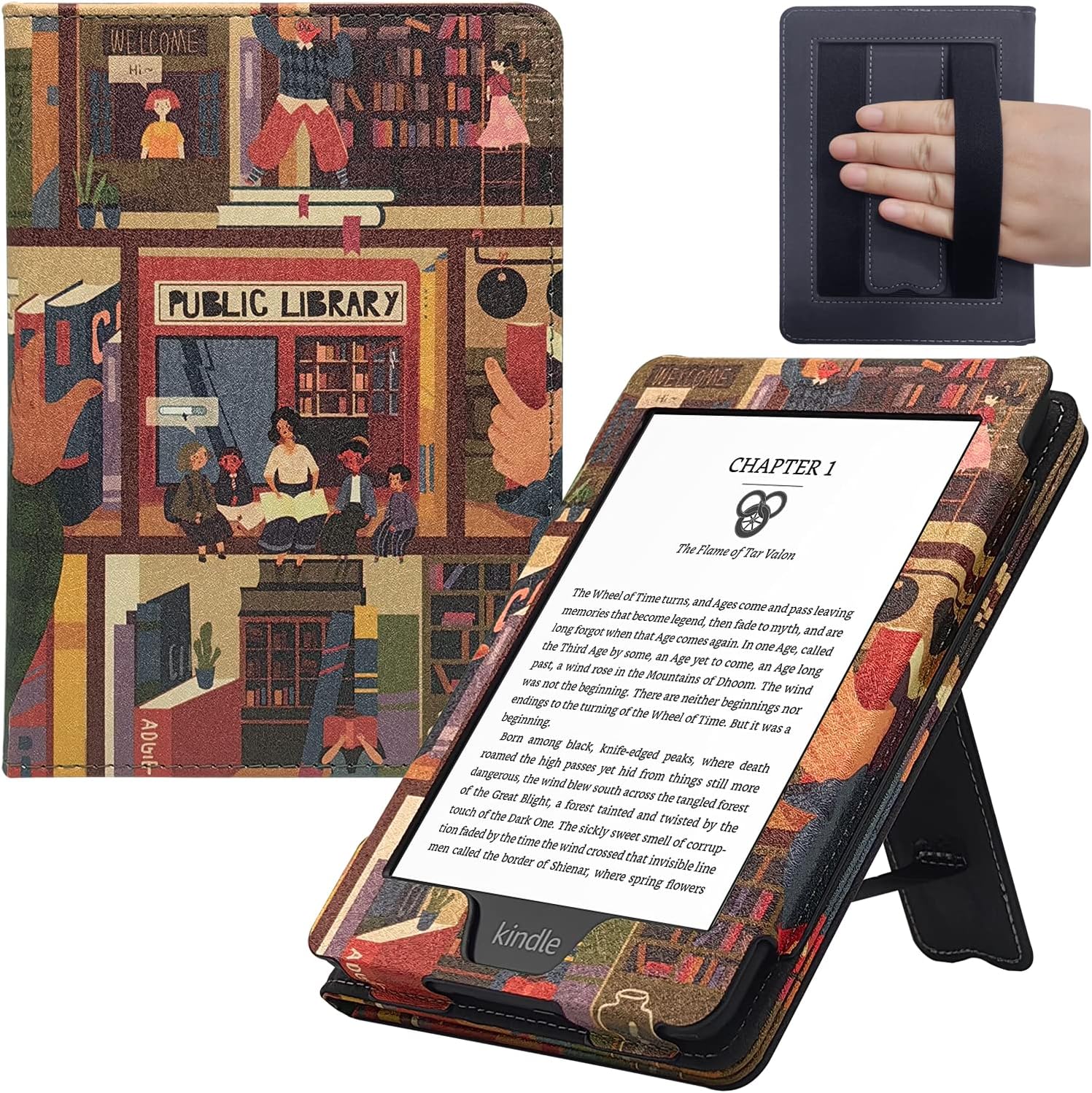 Amazon.com: UMUBUHOMS Stand Case for 6 inch Kindle (12th/11th/10th/8th ...