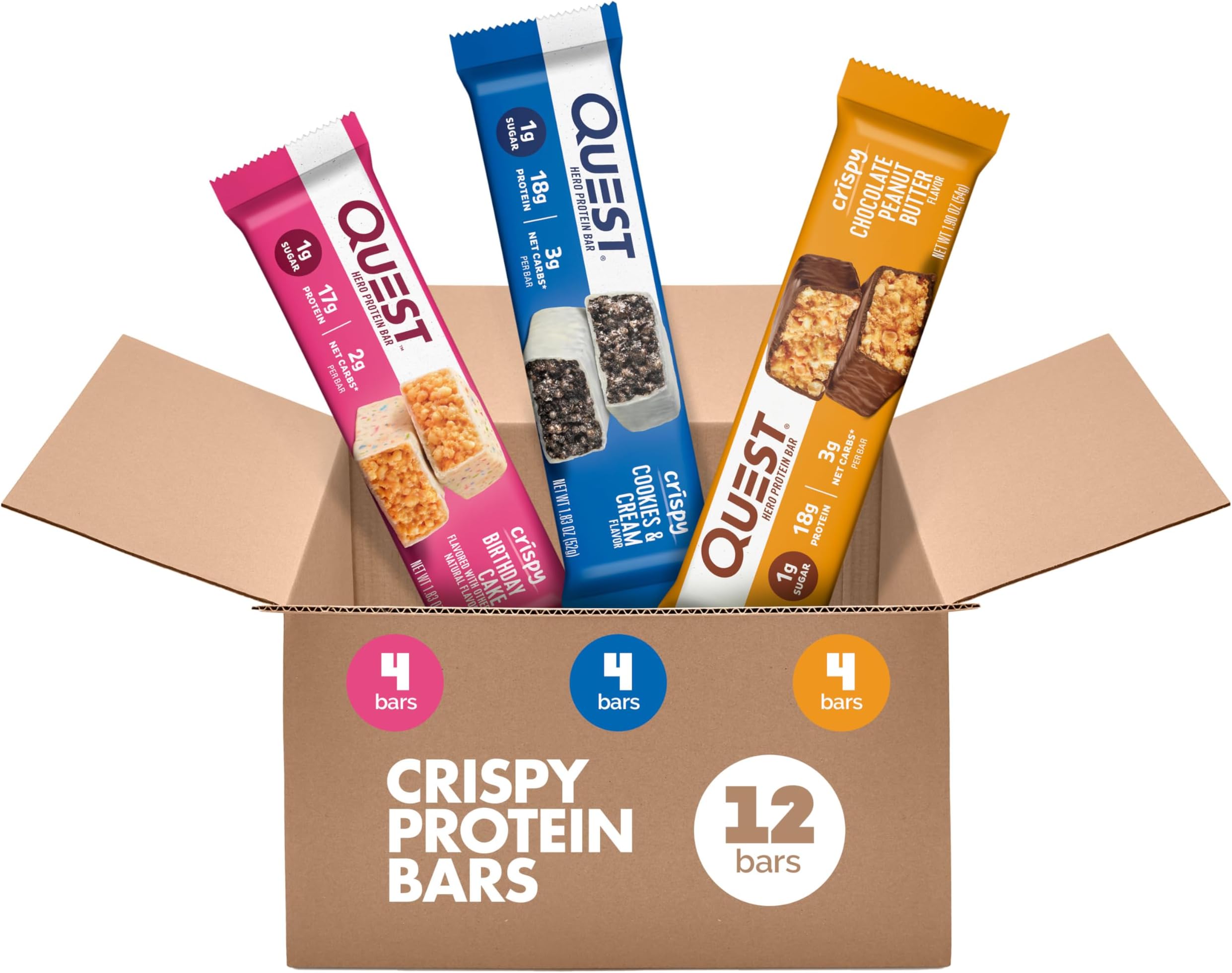 Amazon.com: Quest Nutrition Overload Protein Bars, Chocolate Explosion ...