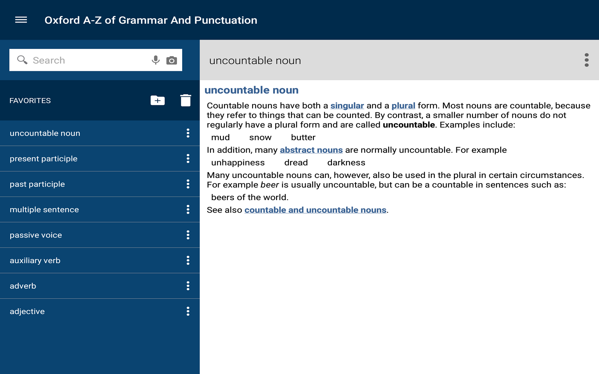 Oxford A-Z of Grammar and Punctuation - App on Amazon Appstore
