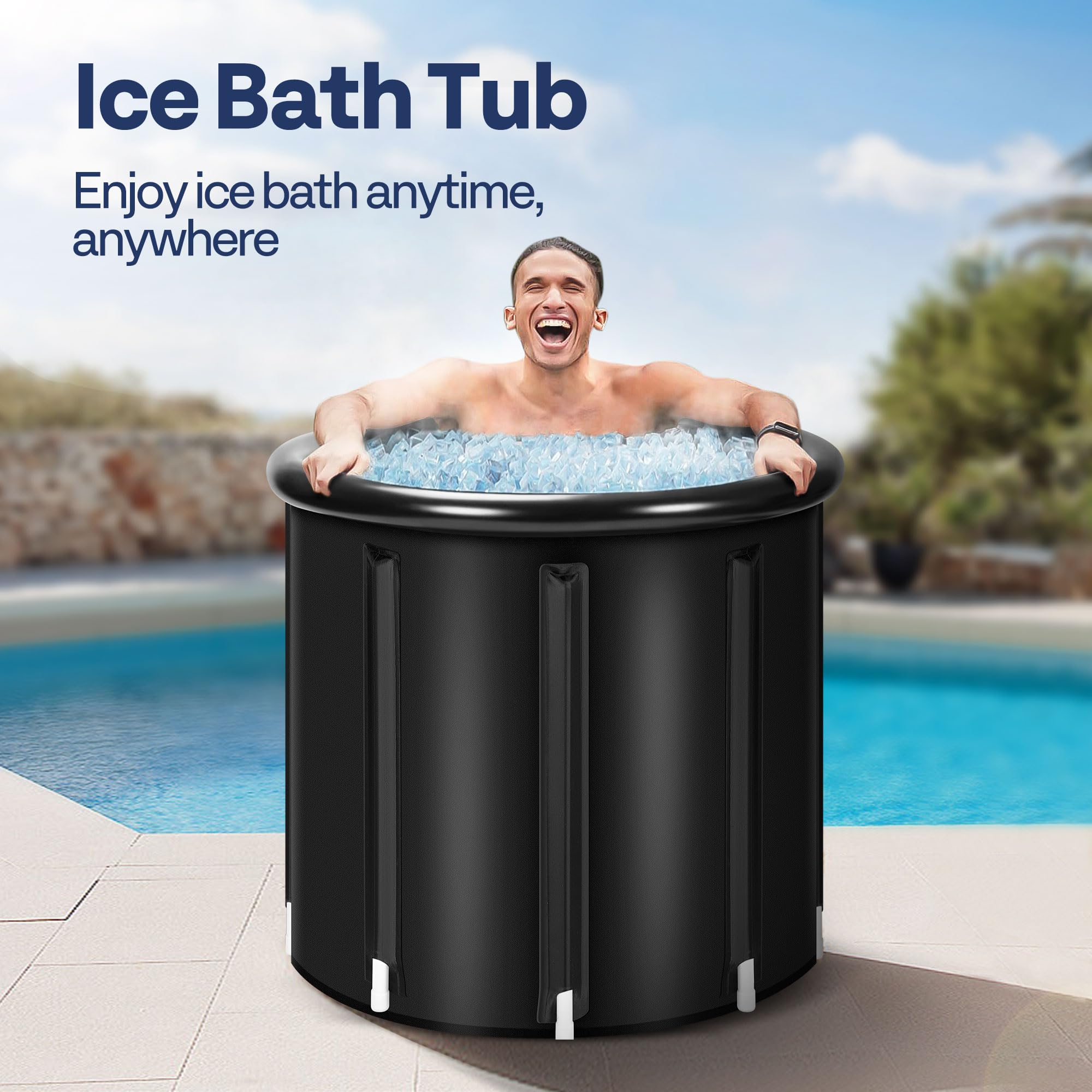 Snapklik.com : VIVOHOME Ice Bath Tub For Athletes And Fitness Lovers ...