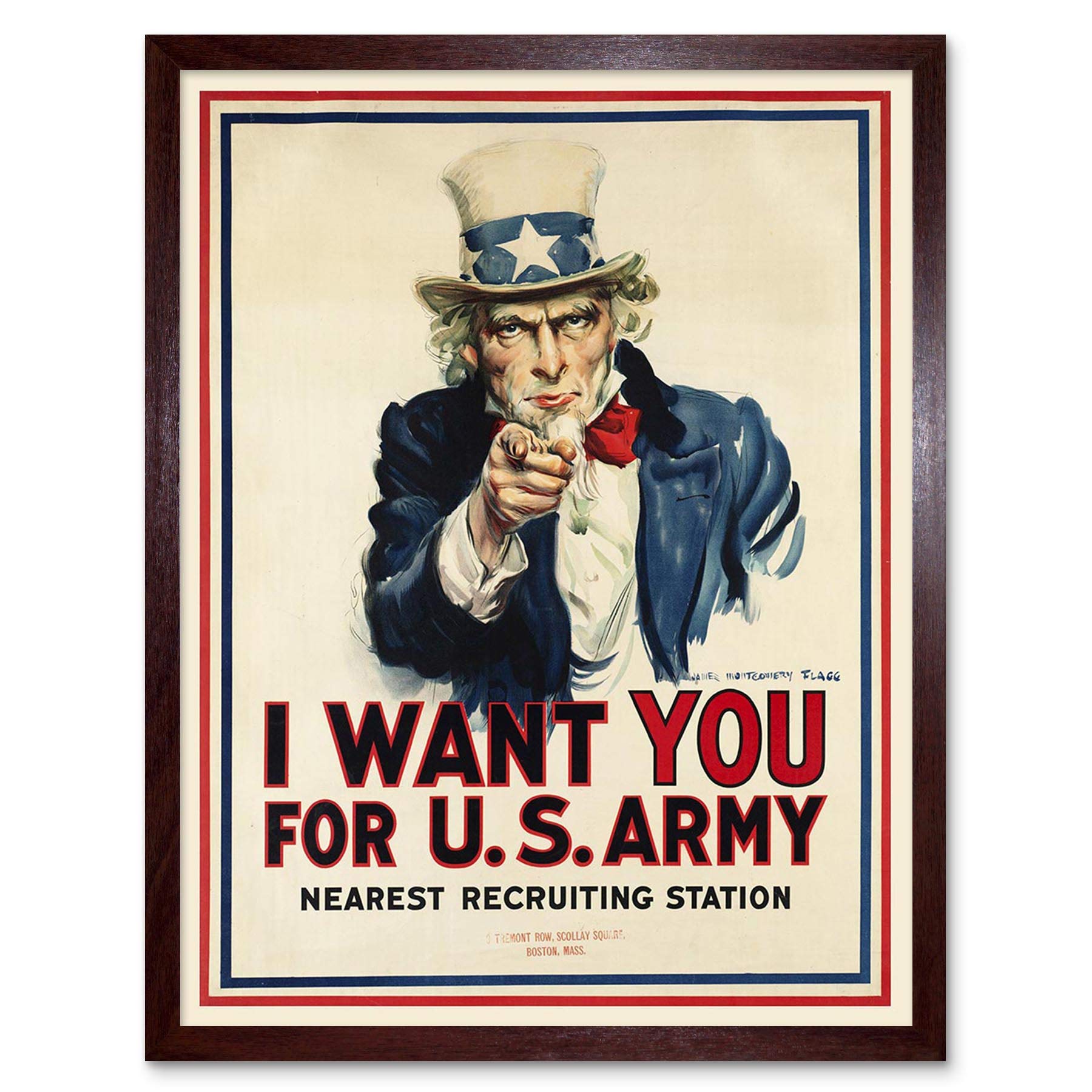 Wwi Propaganda Uncail Sam 361 Uncle Sam Poster Stock Photos, High Res