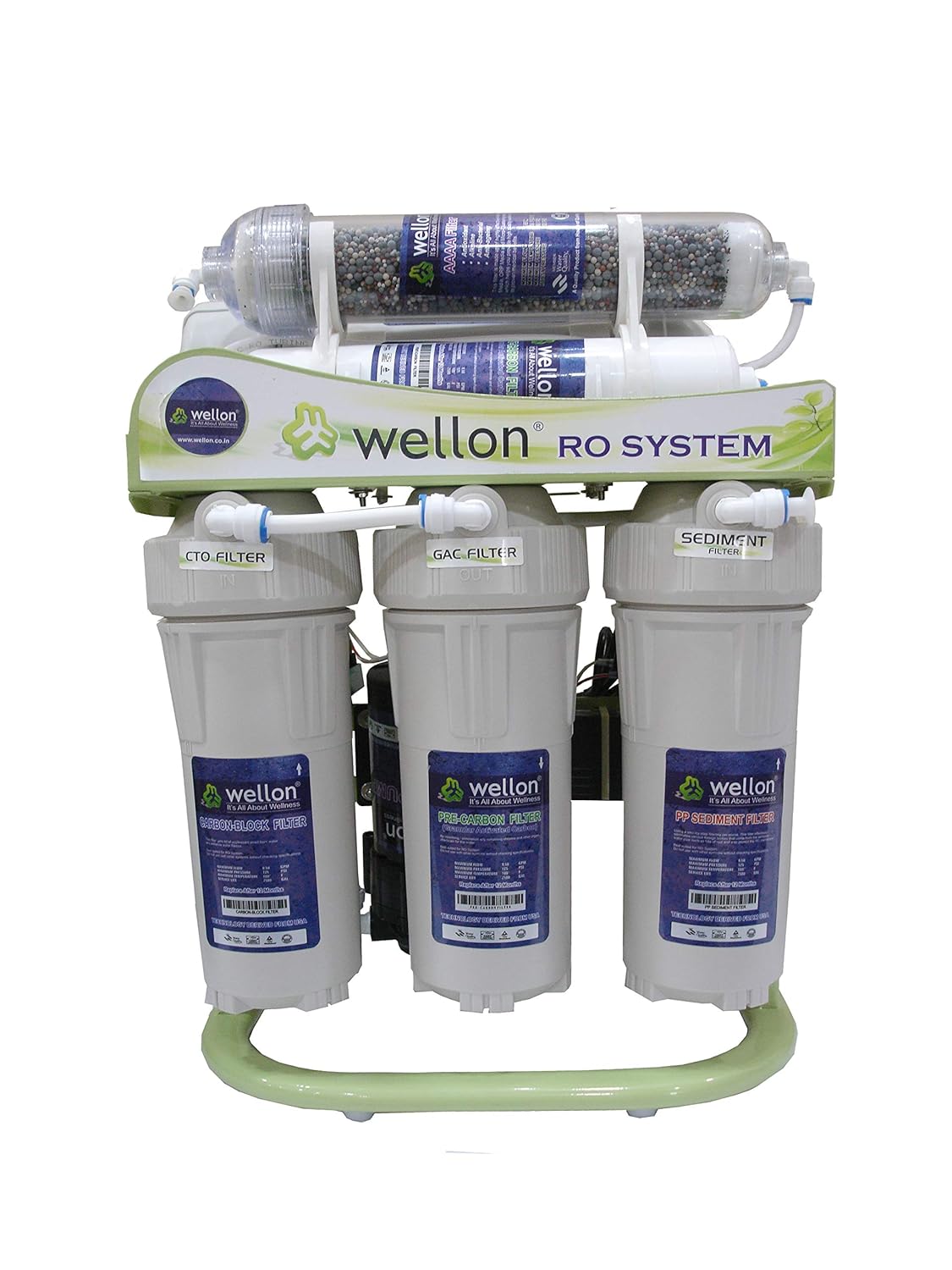 WELLON 40 LPH RO + UF + ALKALINE MODERN RO WATER PURIFIER : Amazon.in ...