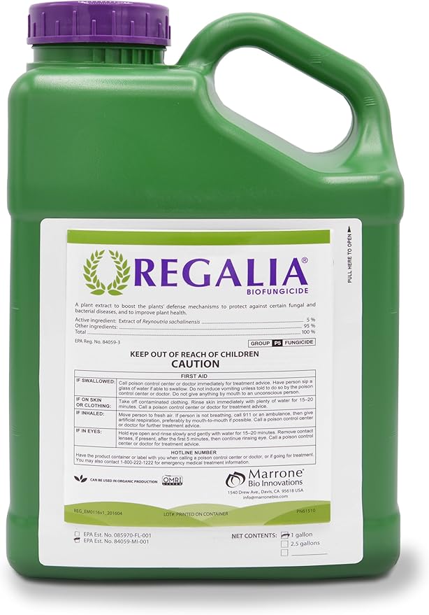 Marrone Bio Innovations 10596 Marrone Regalia CG-128oz, Clear : Amazon ...