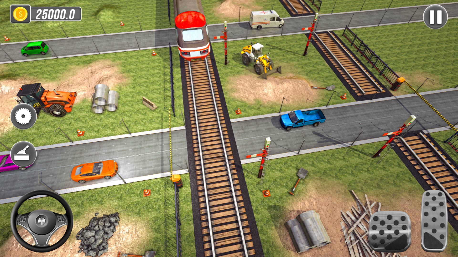 Train Track Construction Truck Simulator Station Builder Game - App on ...