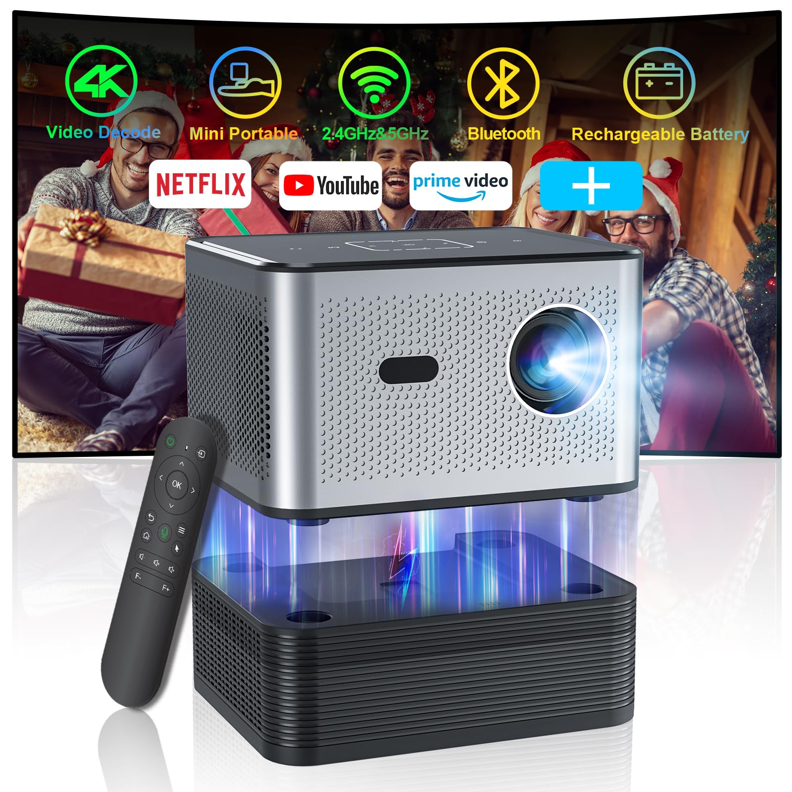 Amazon.com: [Battery Powered & Electric Focus & 4K Video Decode Support ...