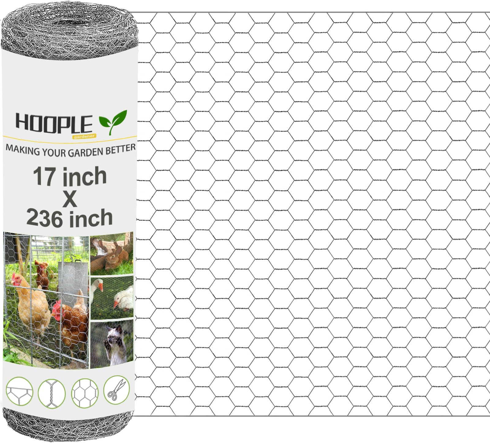 Amazon.com : BSTWM Chicken Wire Net for Craft Projects,3 Sheets ...