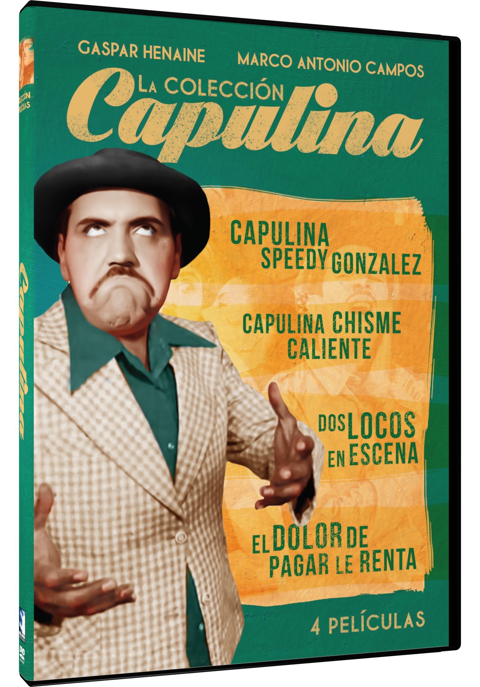 Amazon.com: CAPULINA COLECCION - 4 PELICULAS DVD : Gaspar Henaine ...
