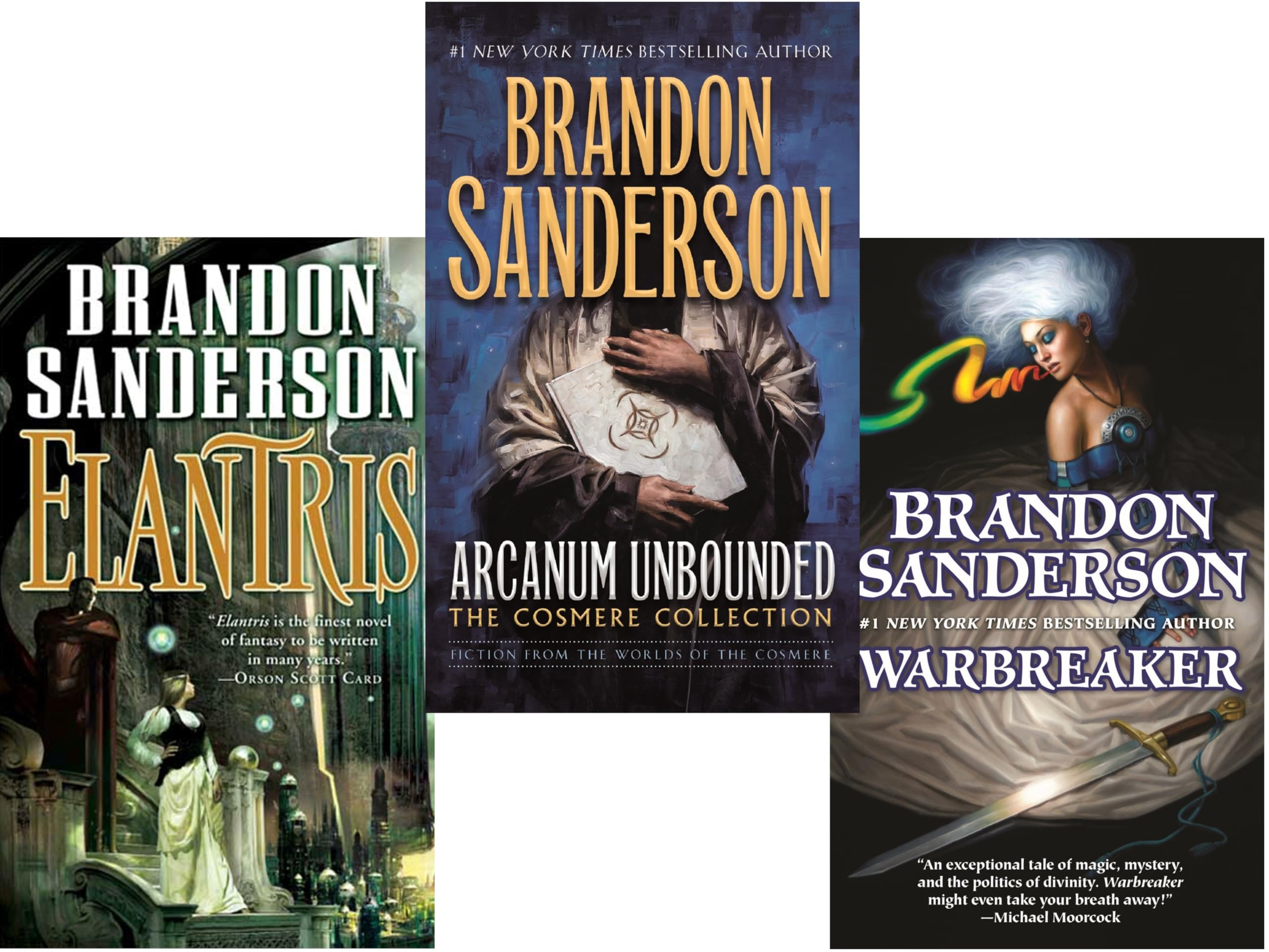 Snapklik.com : Brandon Sanderson 3 Books Collection Set