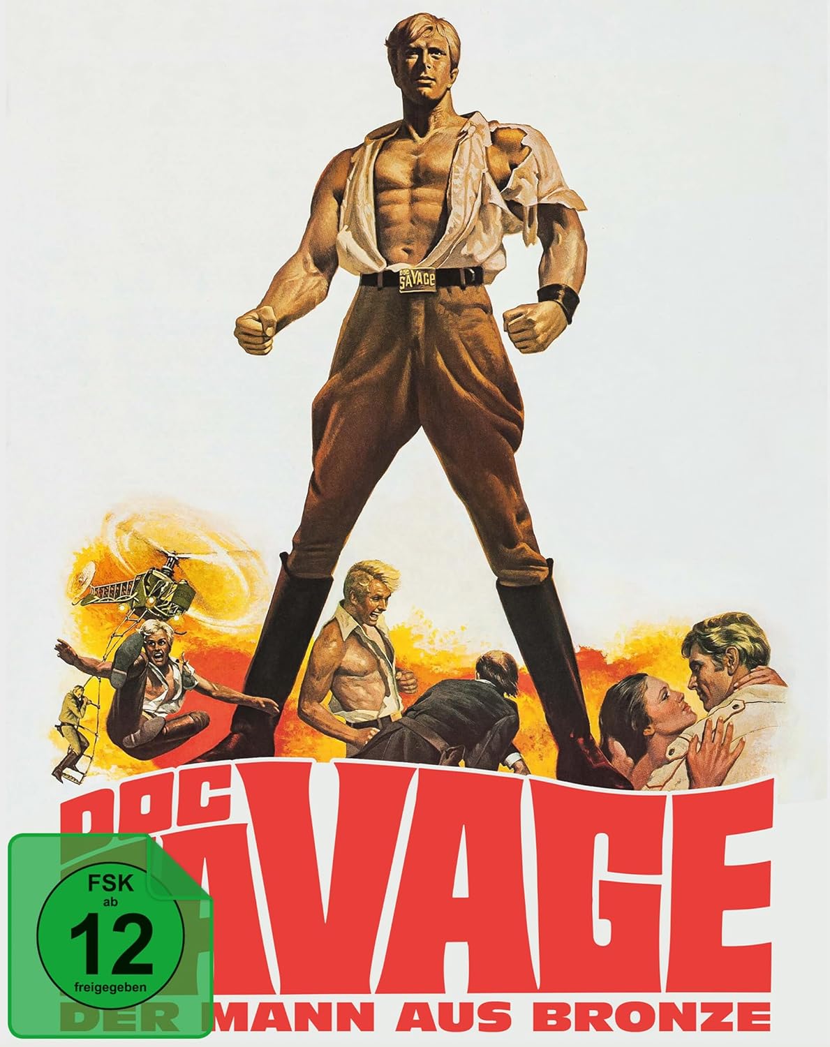 Doc Savage - Der Mann aus Bronze - Mediabook (Blu-ray+DVD): Amazon.co ...