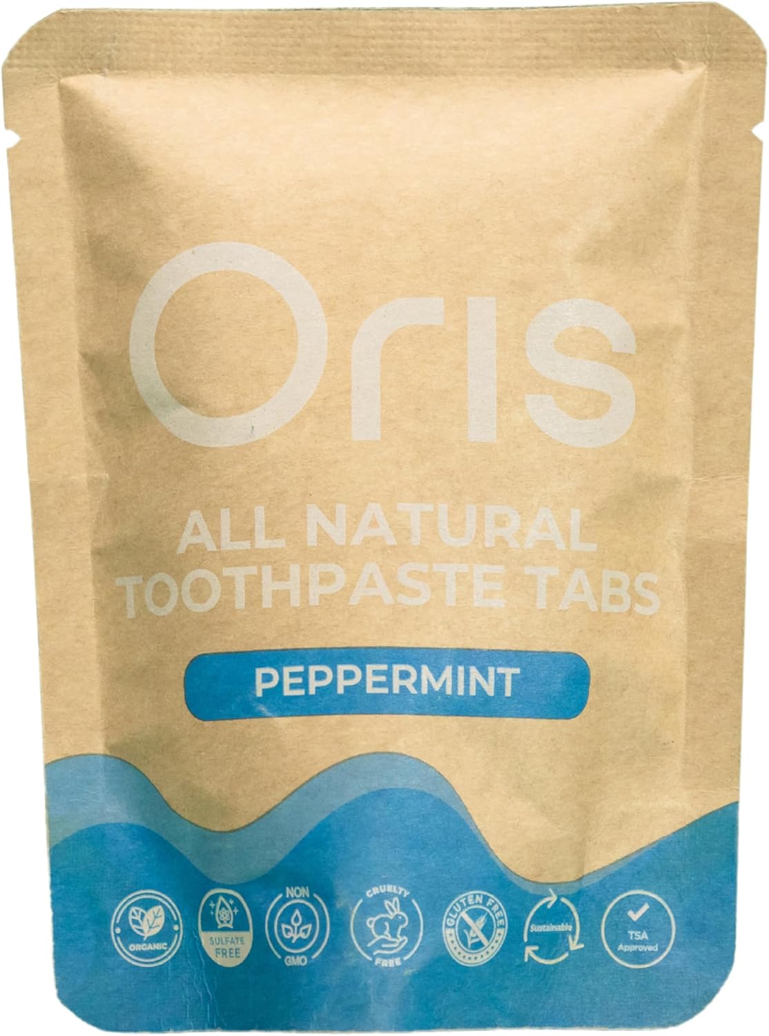 Amazon.com: Oris Natural Toothpaste Tabs - Bite Toothpaste Tablets for ...