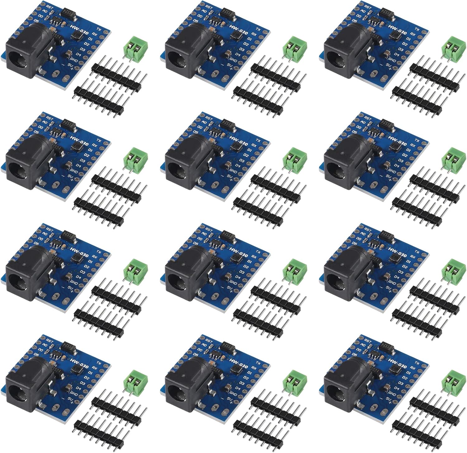 Amazon.com: AOICRIE 12pcs DC Power Shield V1.1.0 for WEMOS D1 Mini ...