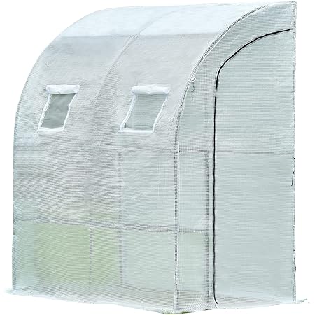 EAGLE PEAK 9'x 4' Portable Lean to Walk-in Greenhouse Instant Pop-up ...