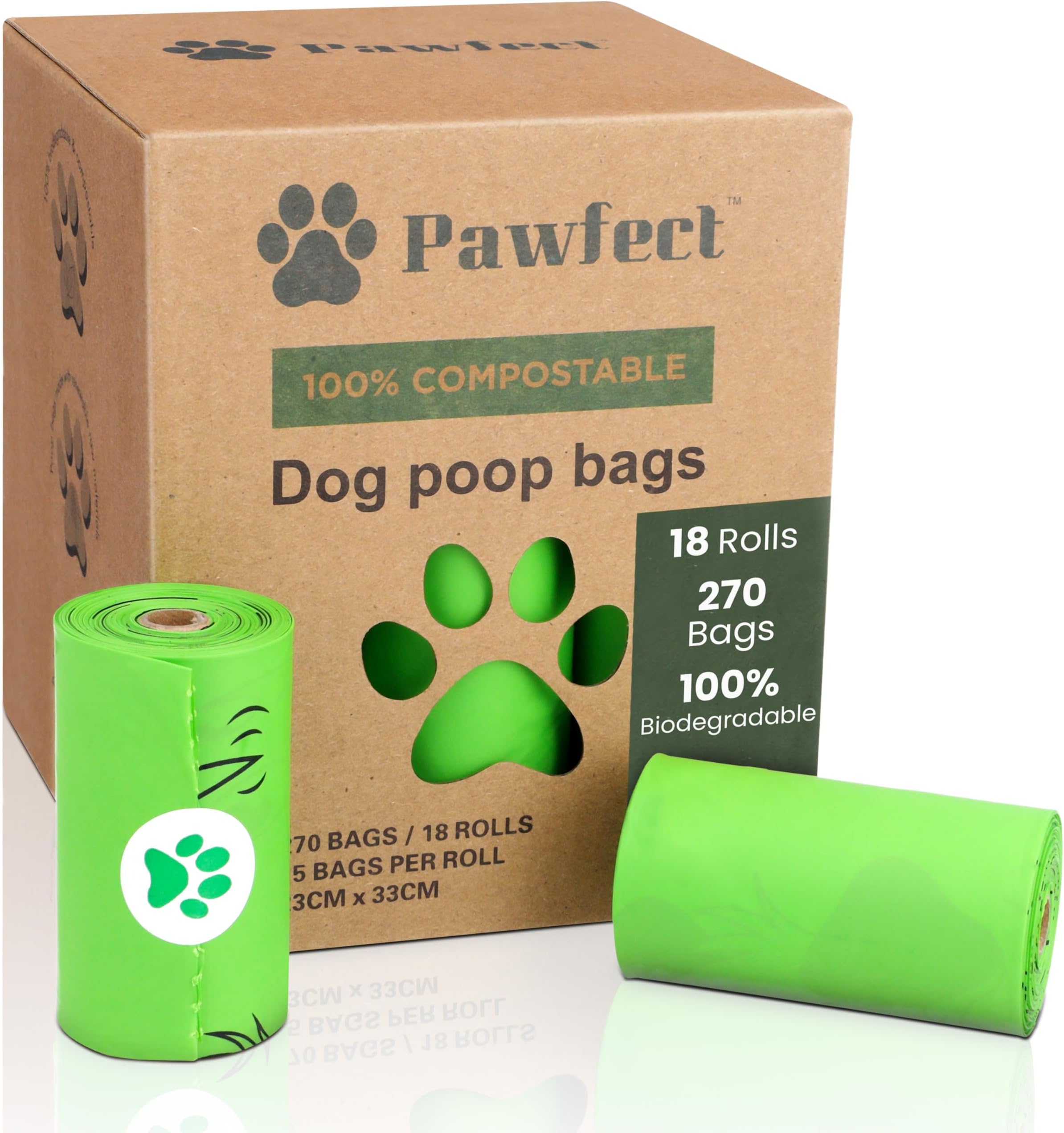 Amazon.com: ECO WAVE Compostable Diaper Bags, 200 bags, ASTM D6400, EN ...