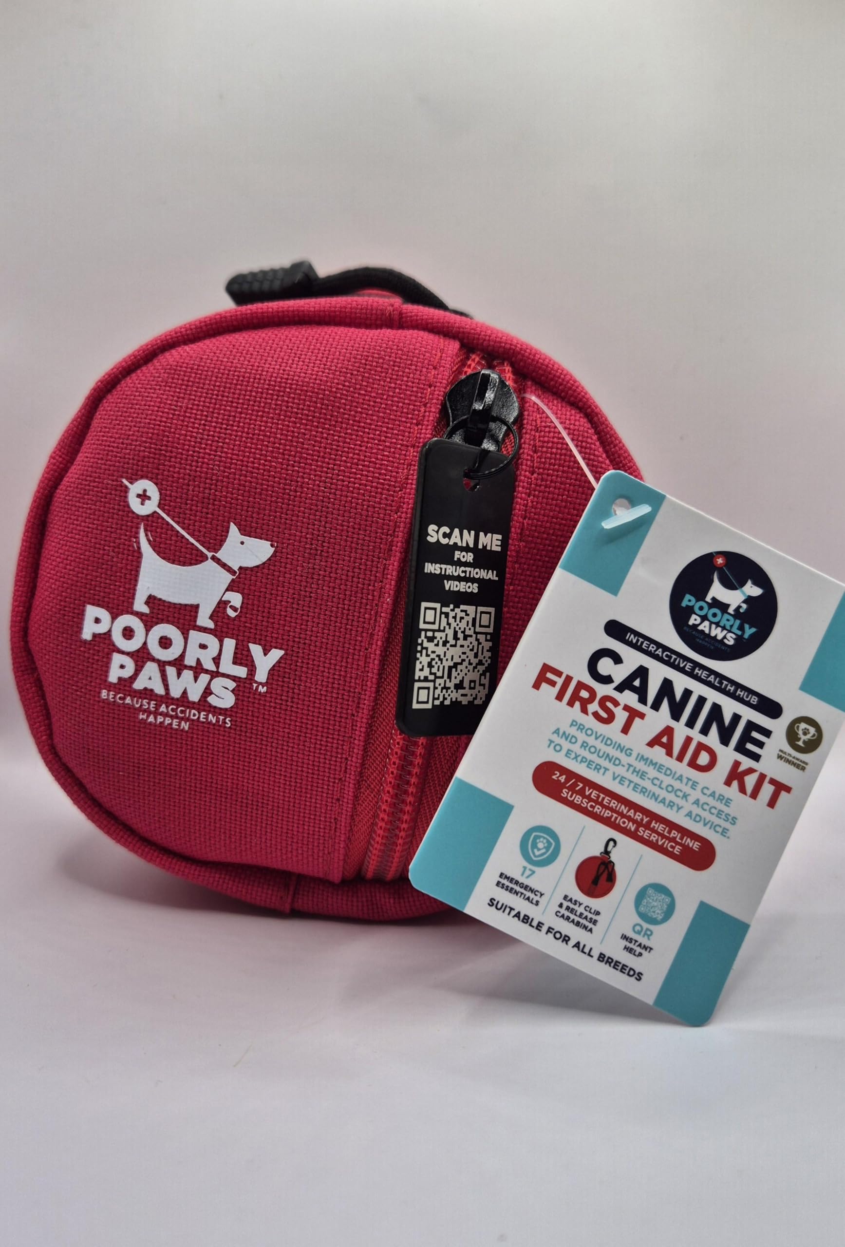 Poorly Paws Dog First Aid Kit | 17 Essential Items with Vet Nurse ...
