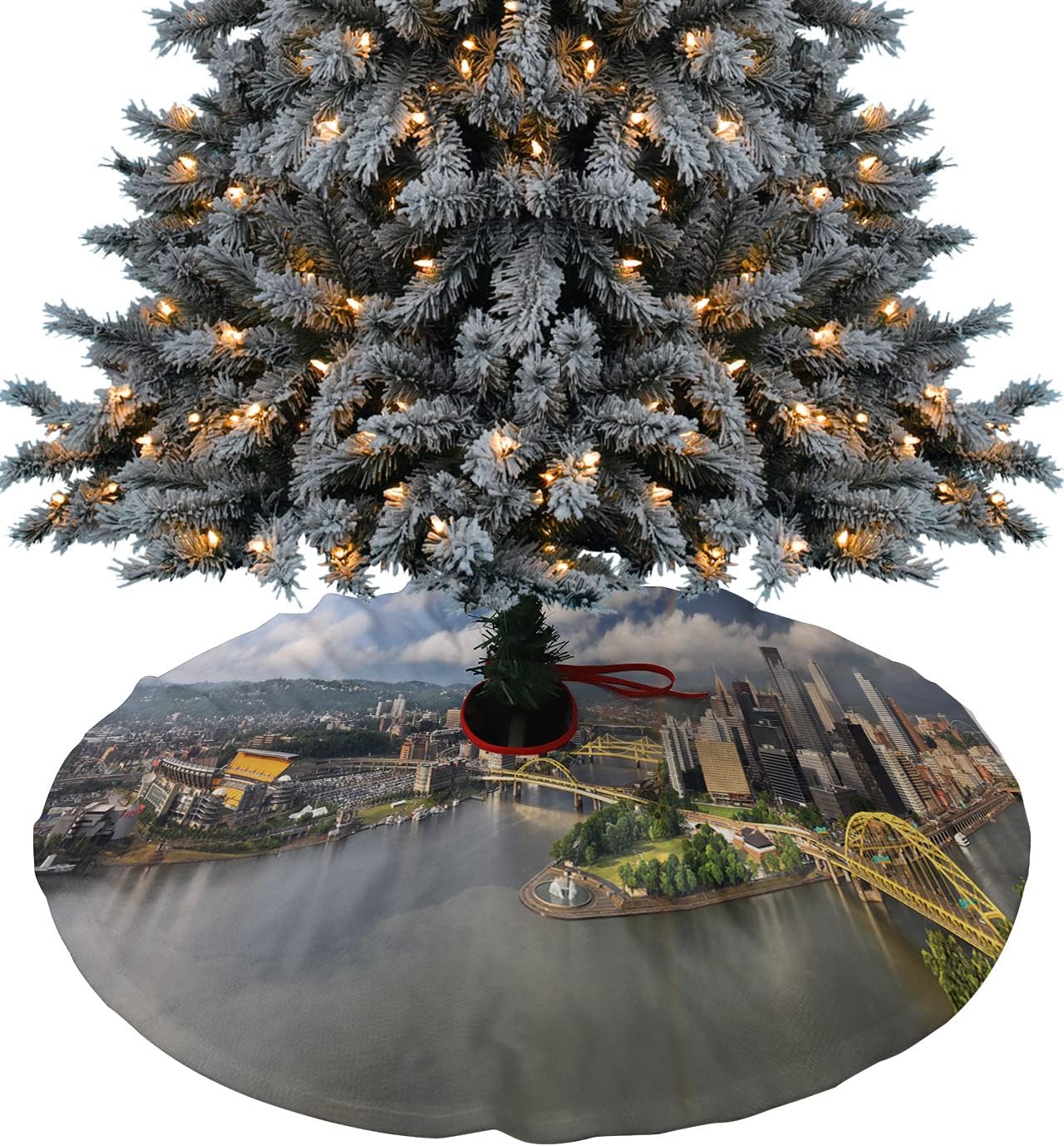 Amazon.com: Christmas Tree Skirt, Christmas Decorations Tree Skirt ...