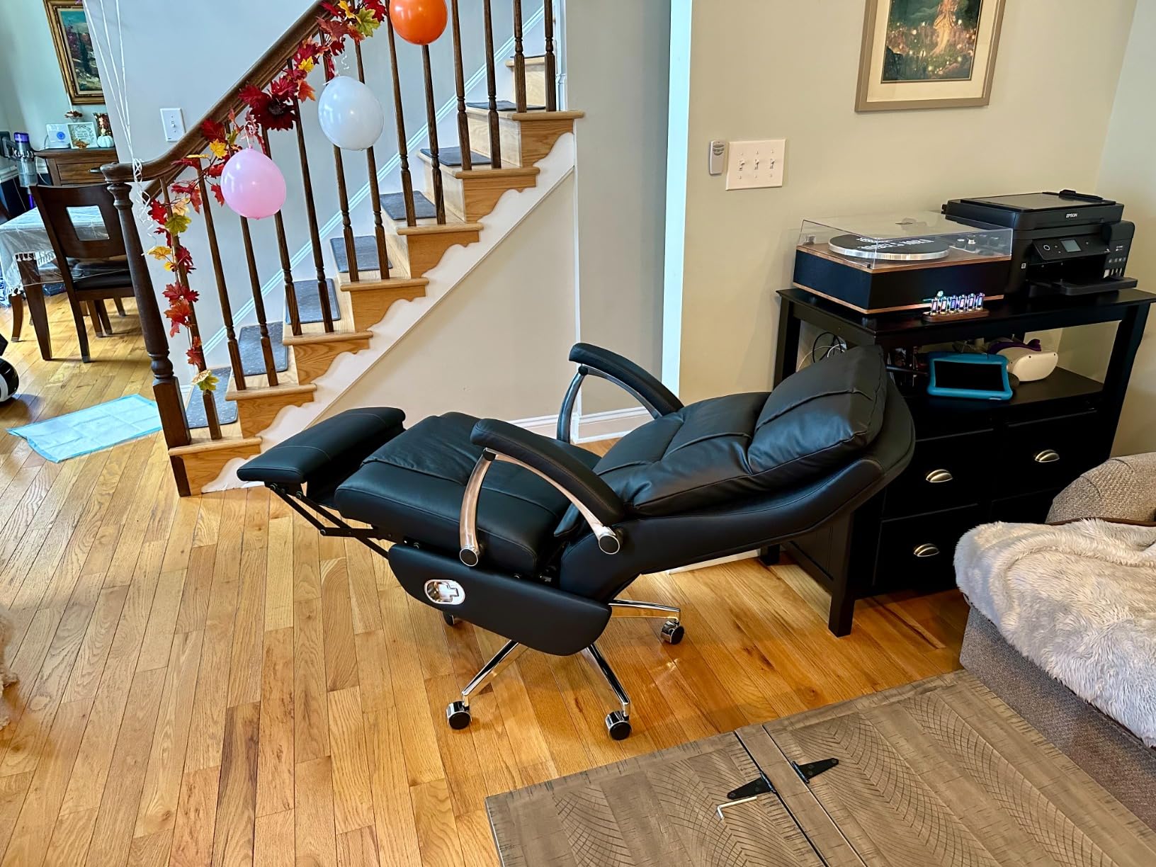 $16/mo - Finance LEAGOO Automatic Executive Office Chair High-Back ...