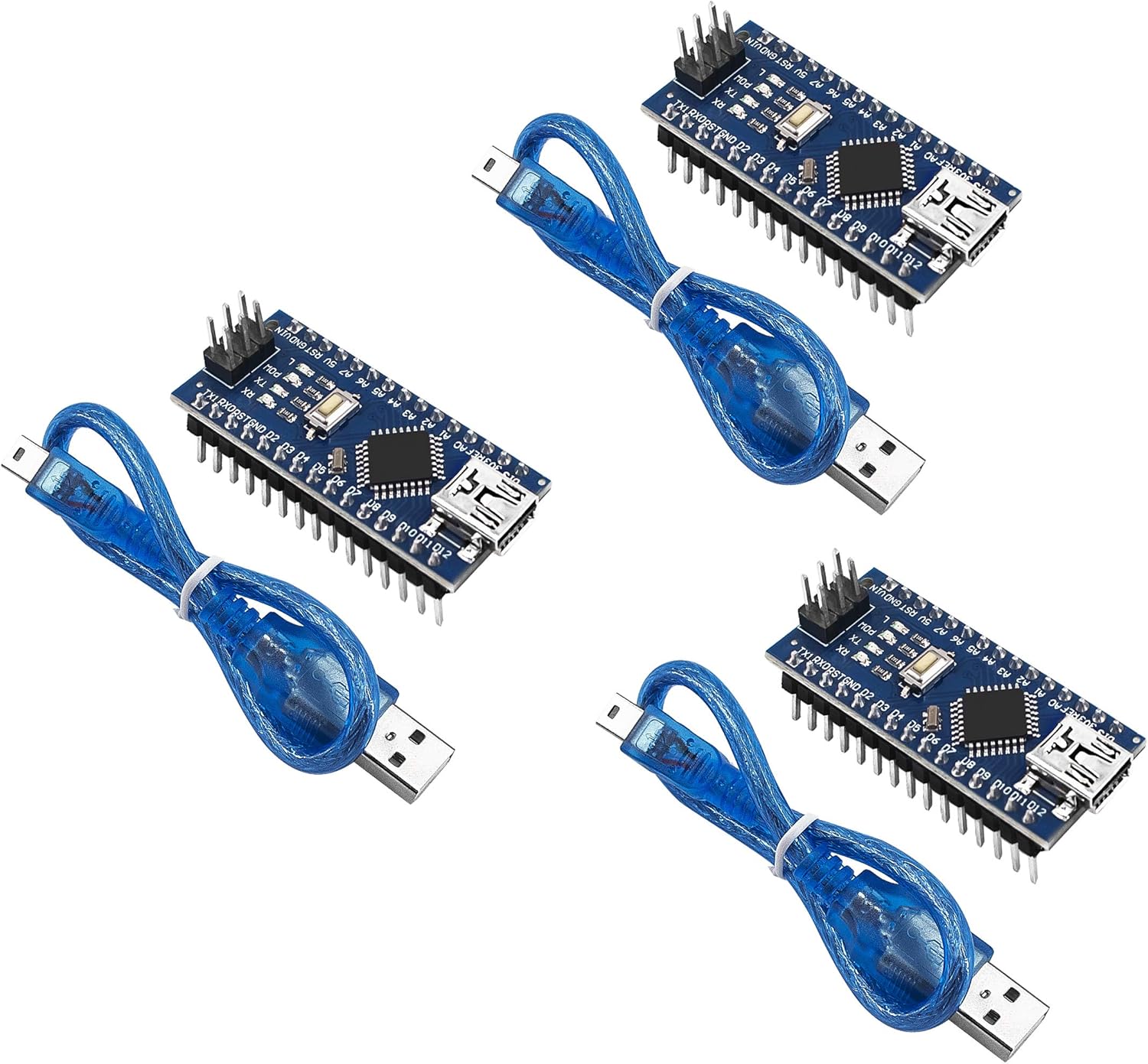 Amazon.com: Hosyond Nano Board V3.0 ATmega328P/CH340 5V 16M Micro ...