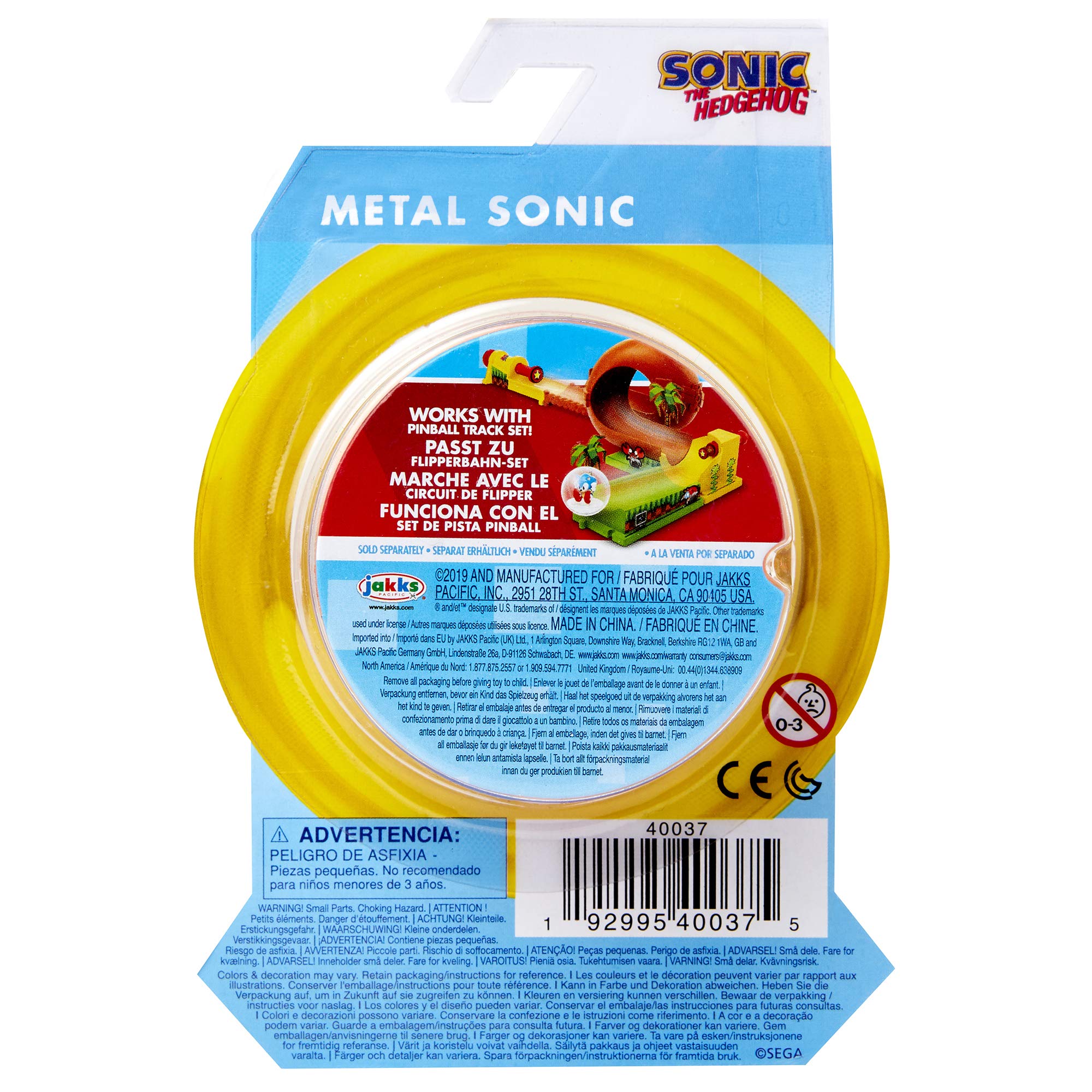 Buy Sonic The Hedgehog Sonic Booster Sphere Metal Sonic Action Figure ...