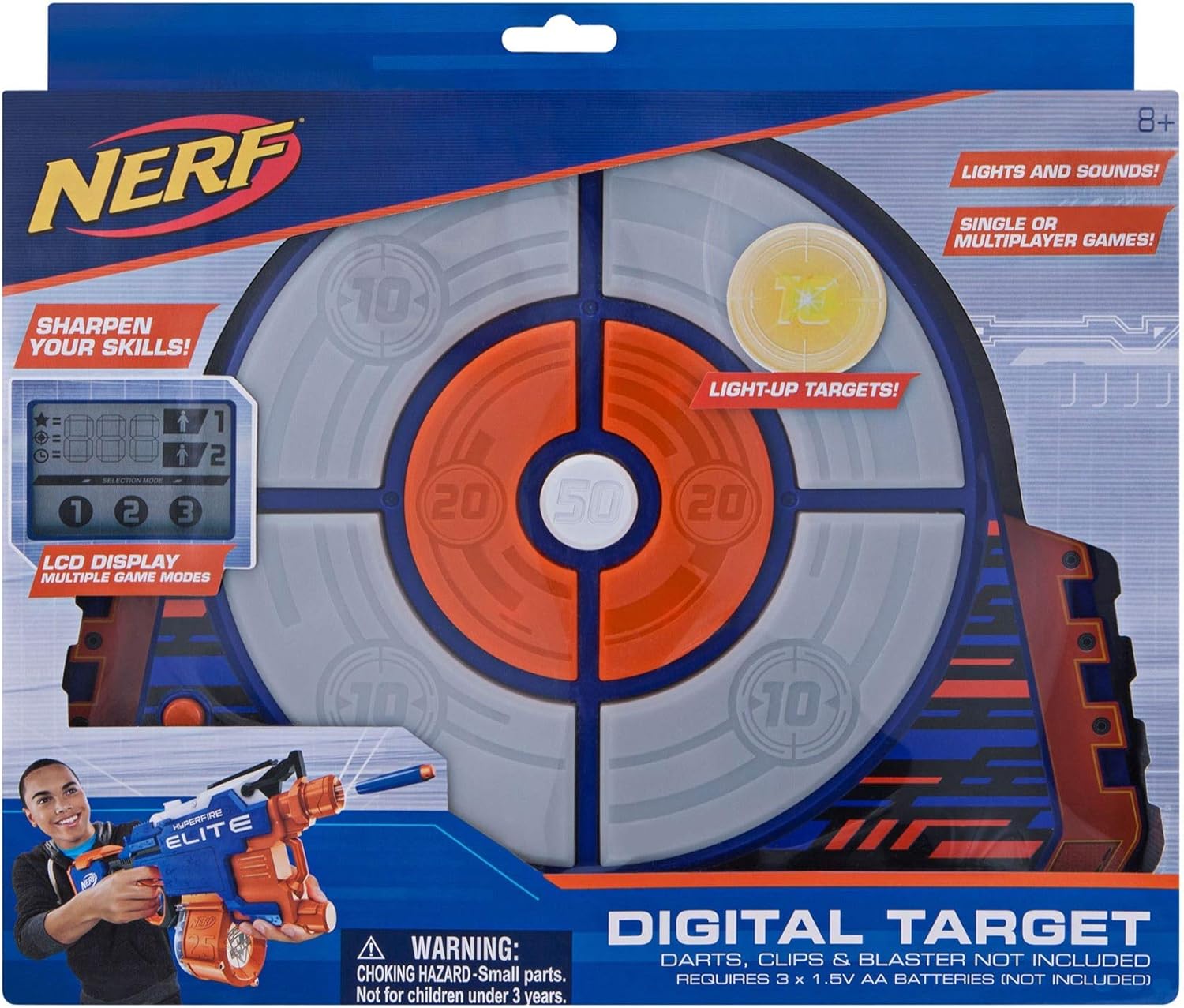 Amazon.com: Nerf Elite Digital Target : Toys & Games