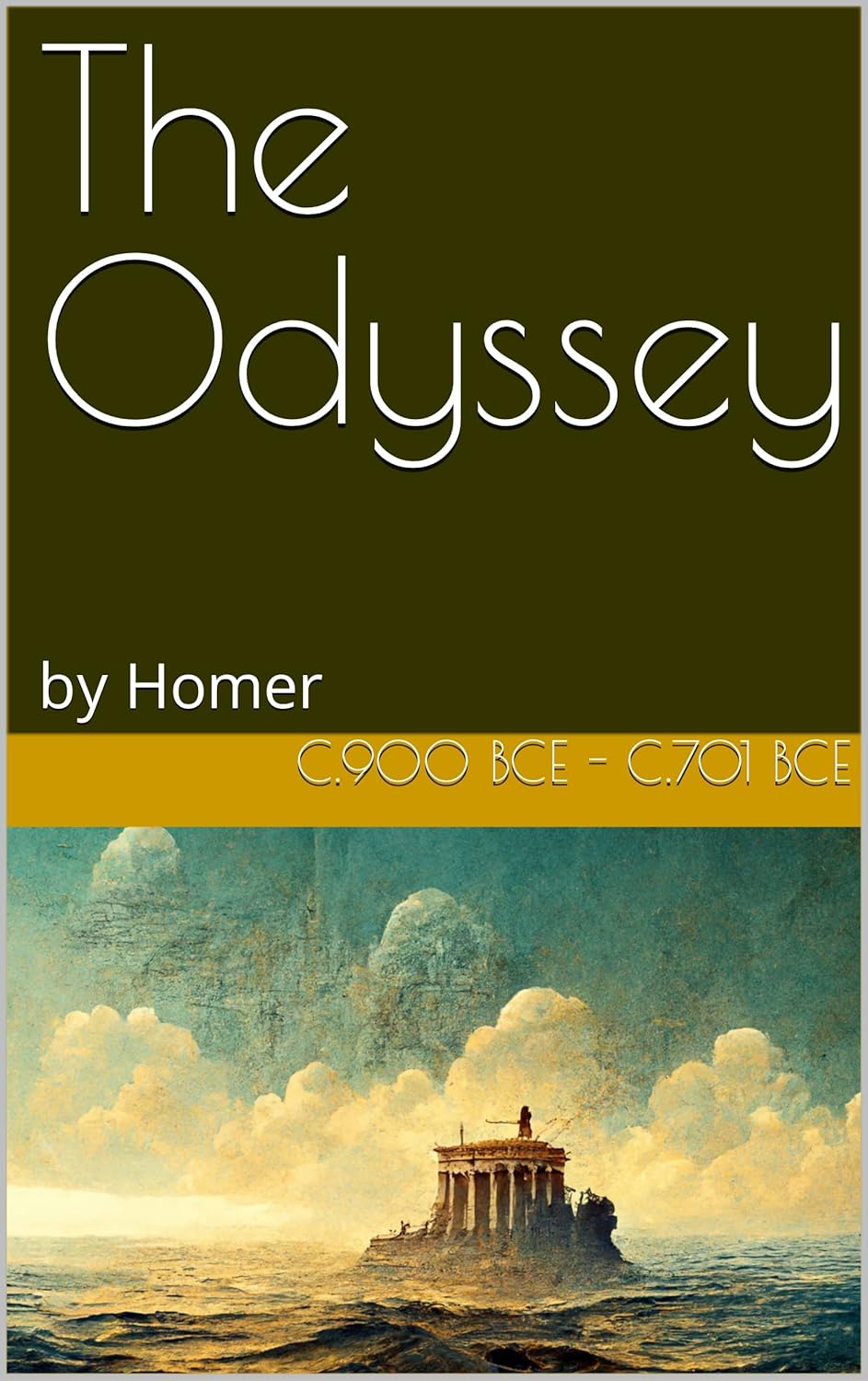 The Odyssey: by Homer eBook : c.900 BCE - c.701 BCE, Homer, Corner ...