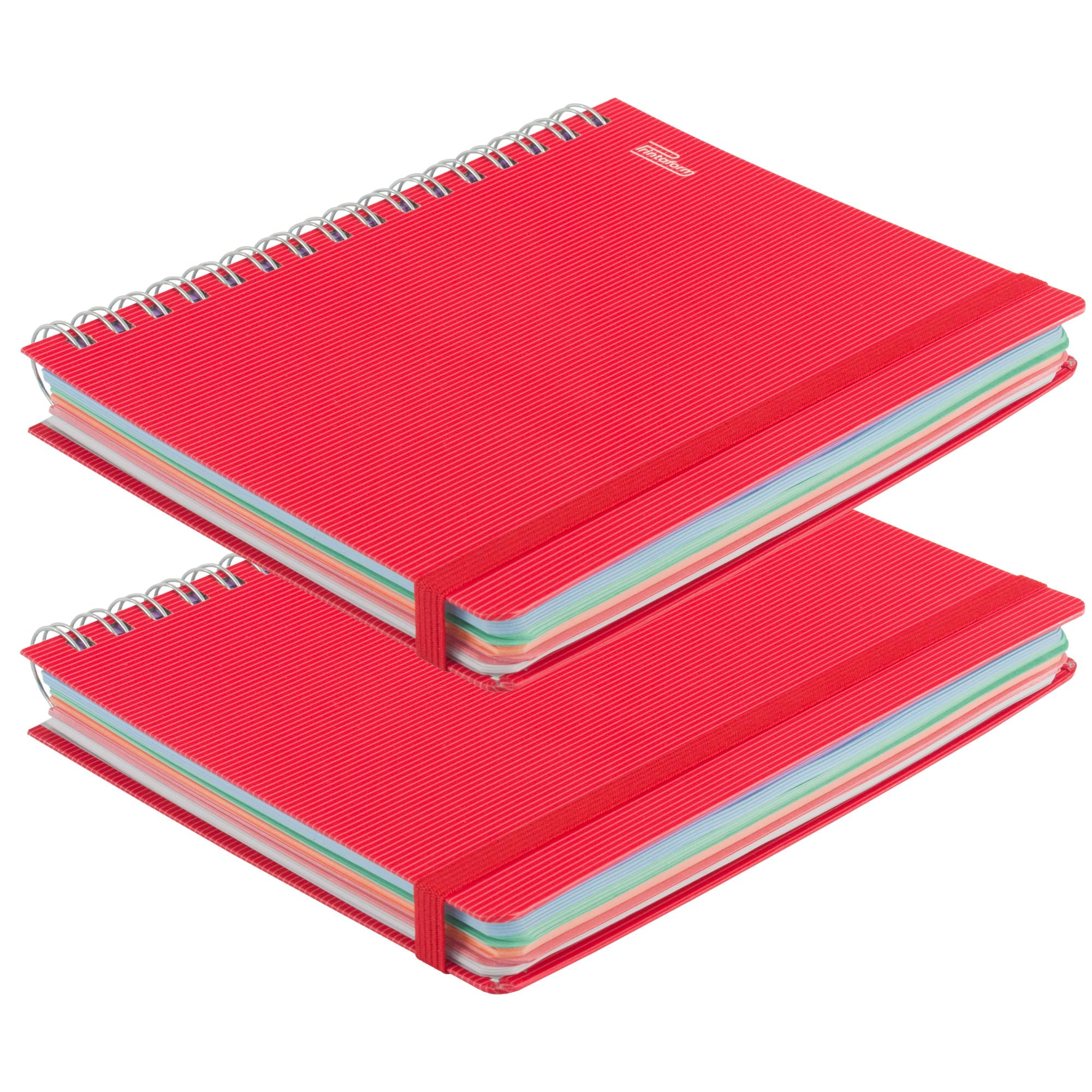 Printaform Libreta Forma Francesa Arcoíris Universitaria 200h, 2 piezas ...