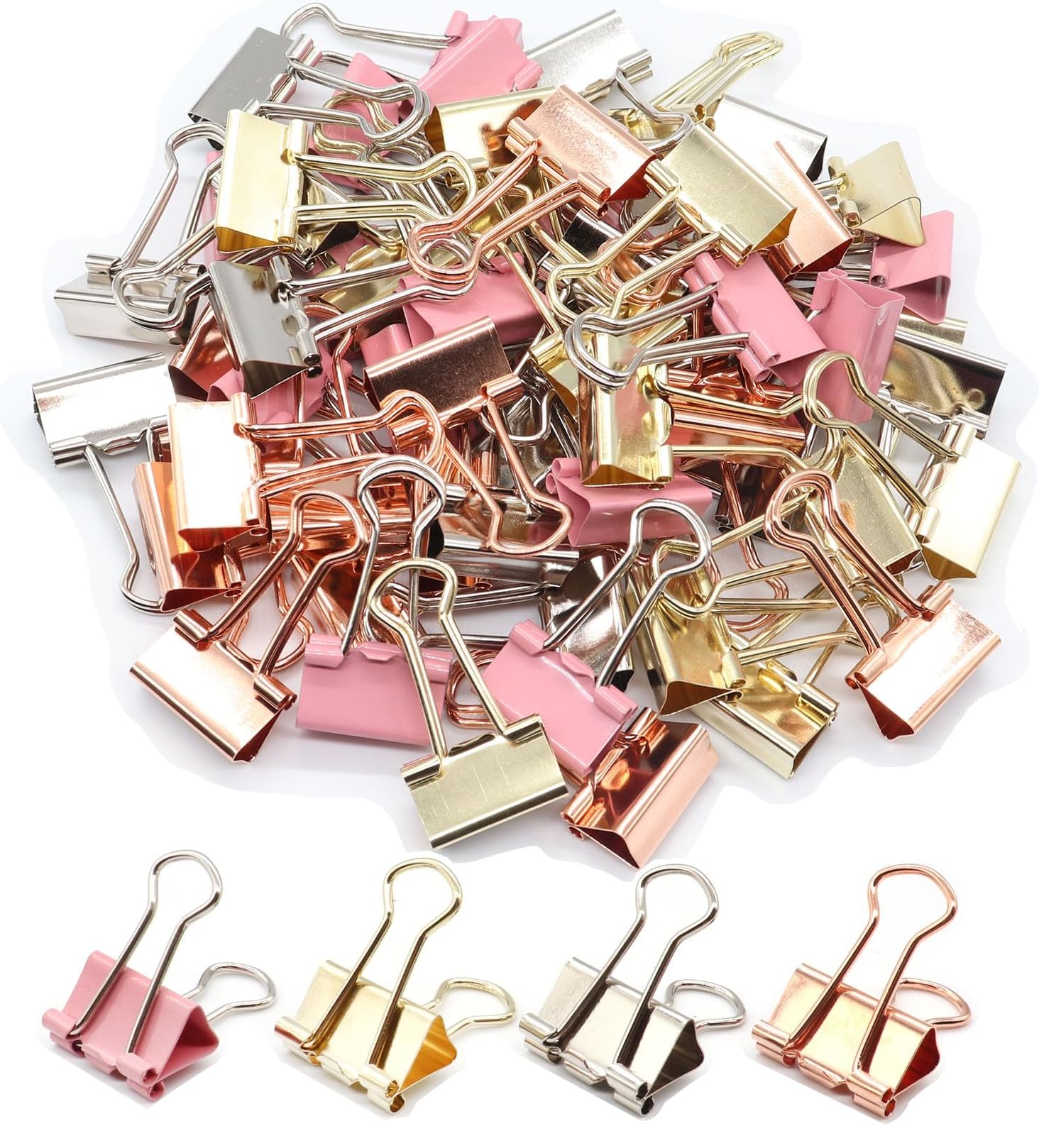 Amazon.com : Office Binder Paper Clips Assorted Sizes Set (Small ...