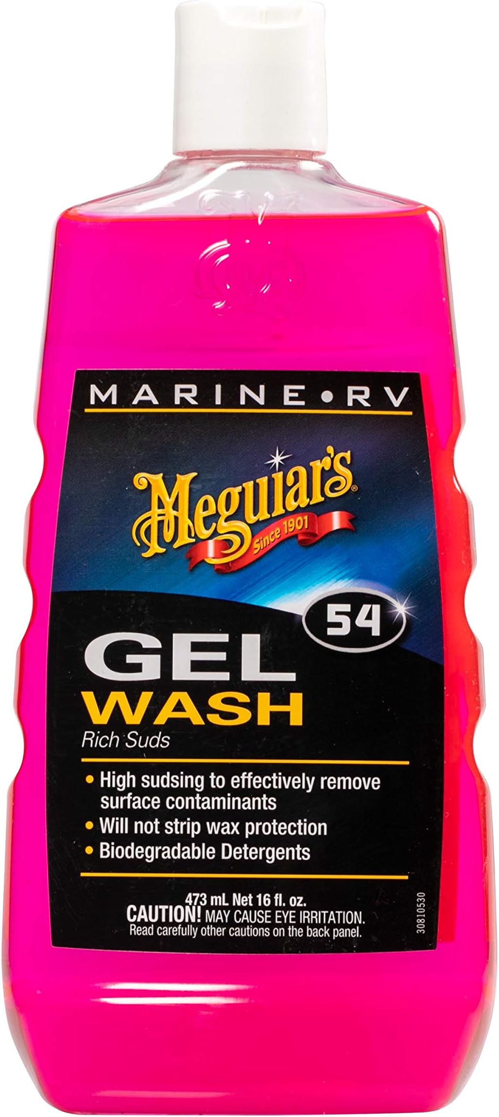 Amazon.com: Meguiar's M5416 Marine/RV Gel Wash - 16 Oz Bottle : Sports ...