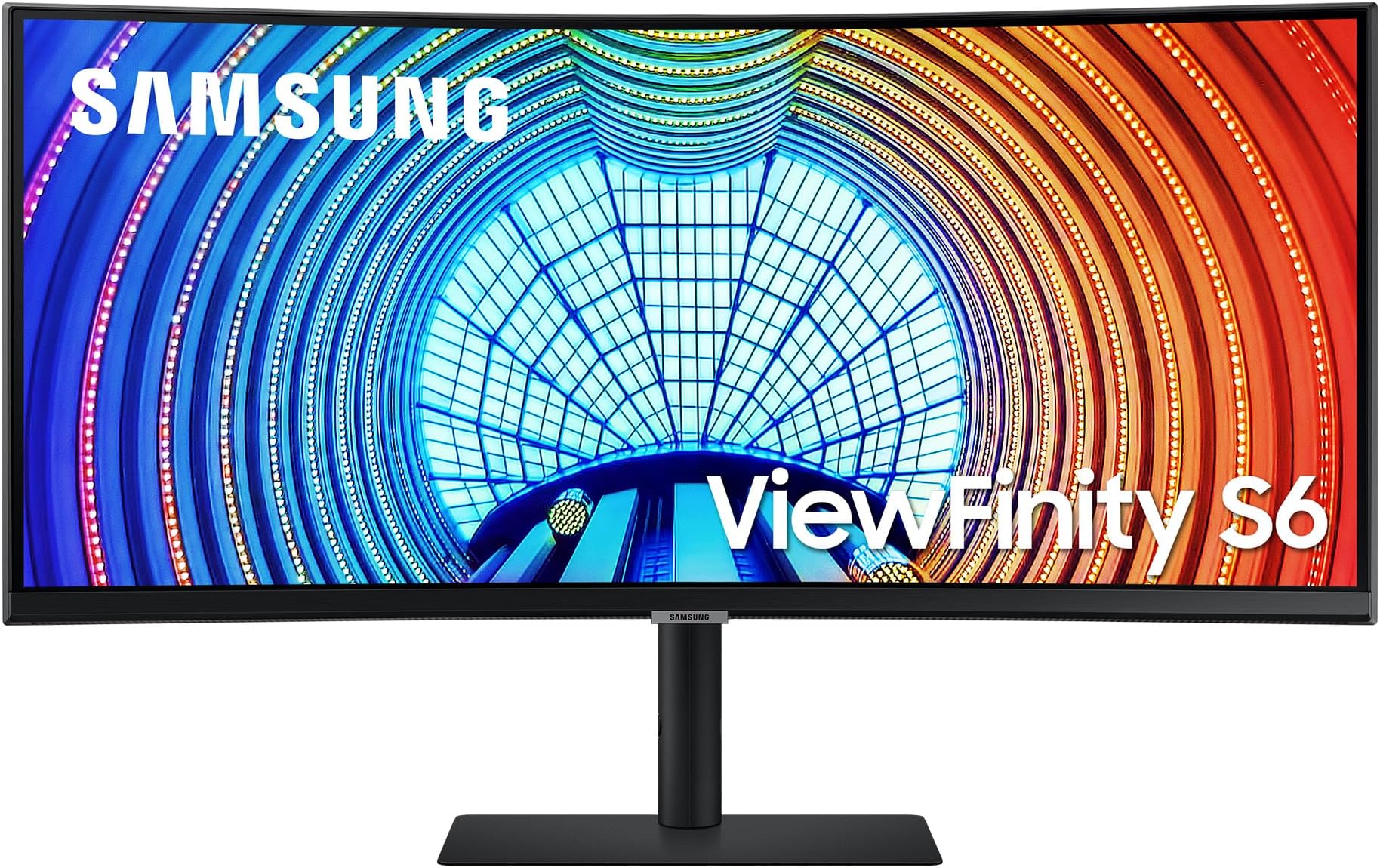Samsung Curved Monitor C24F396FHR, 24 Zoll, VA-Panel, Full HD-Auflösung ...