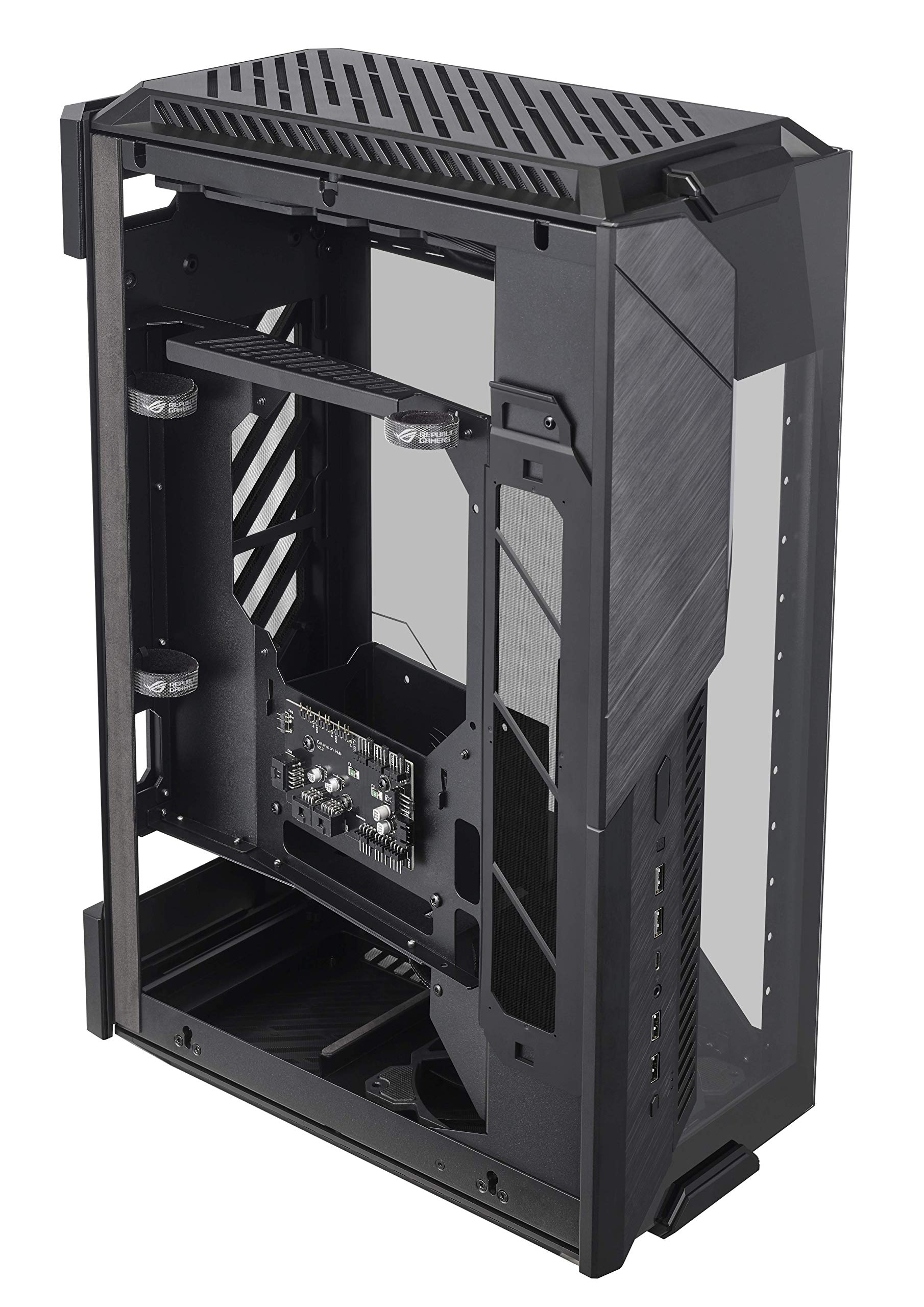 ASUS ROG Z11 Mini ITX Gaming Case with Se7en Figure, Front USB 3.2 Type ...