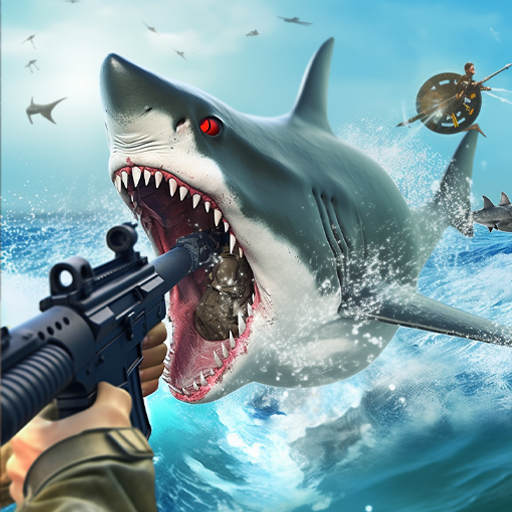 Real Wild Shark Attack Sniper Simulator Game 2023 - Shark Attack Action ...