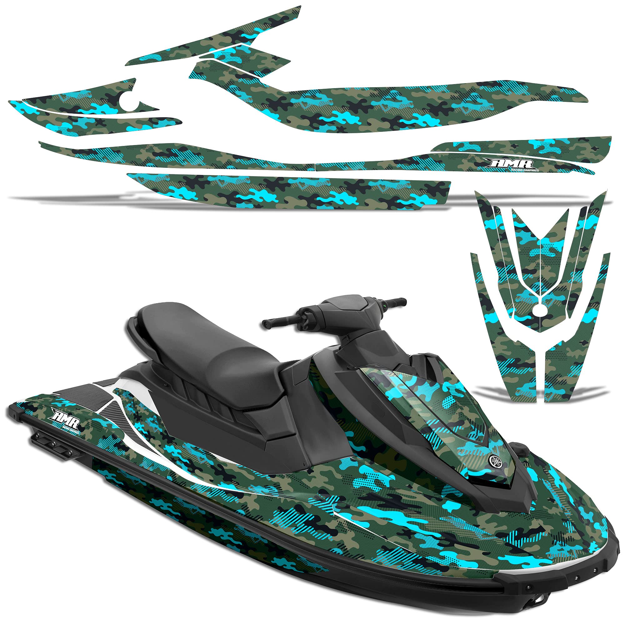 【93%OFF!】 AMR Racing Jet Ski Graphics kit Sticker Decal Compatible with ...