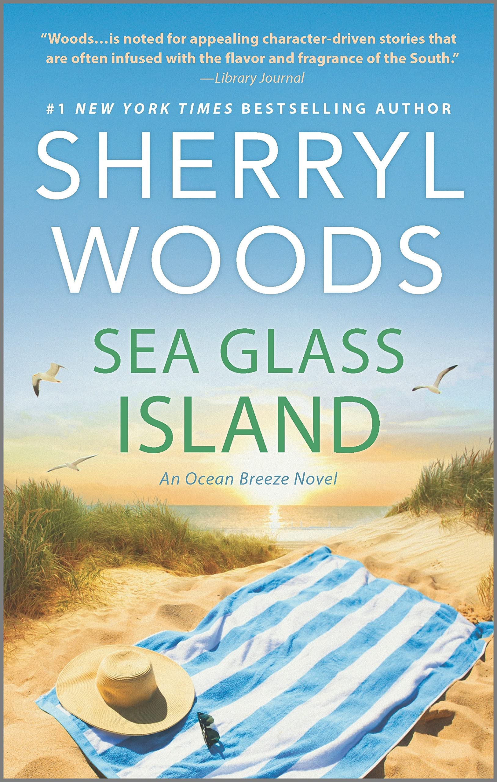 Sea Glass Island: A Novel (An Ocean Breeze Novel, 3): Woods, Sherryl ...
