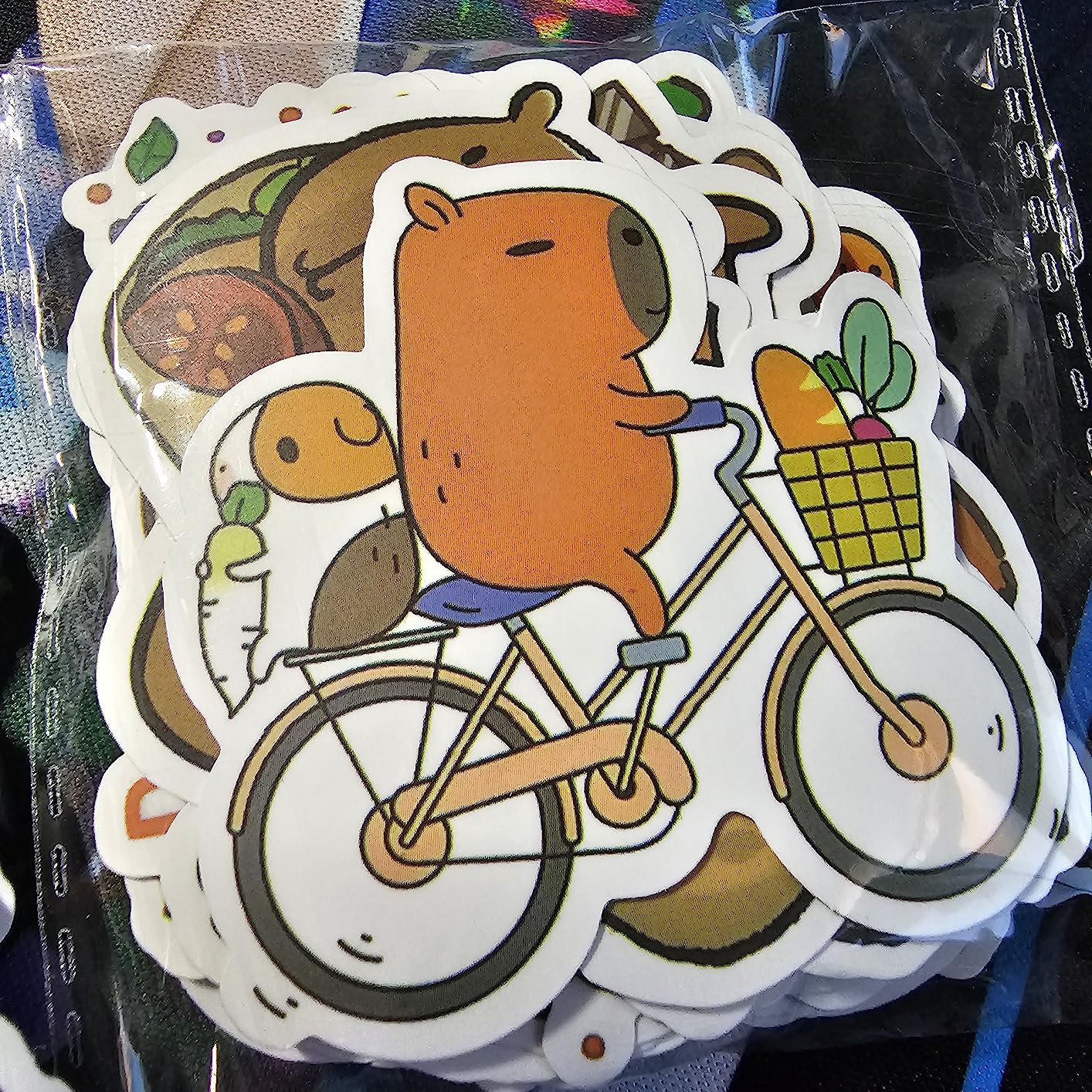 Amazon.com: Anhstks Capybara Stickers| 105 Pack | Vinyl Waterproof Cute ...
