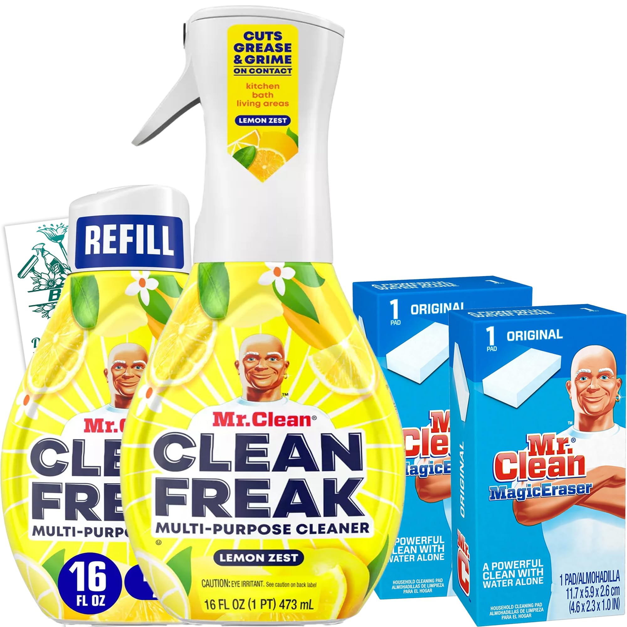 Amazon.com: Bleam Multi-Surface Cleaning Bundle - Clean Frk Starter ...