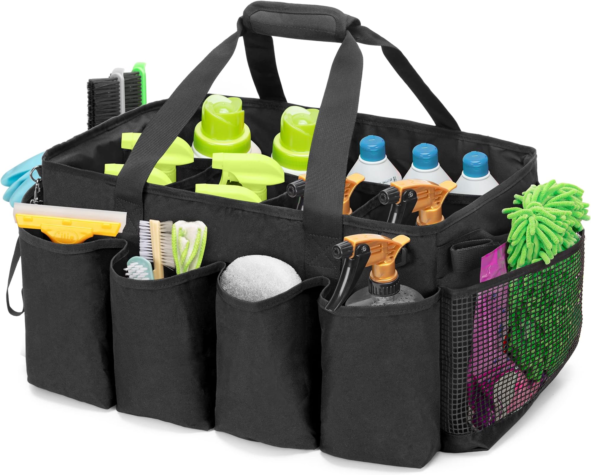 HODRANT Sac de nettoyage avec sac de transport pour polisseuse, grand sac d'entretien de voiture ...