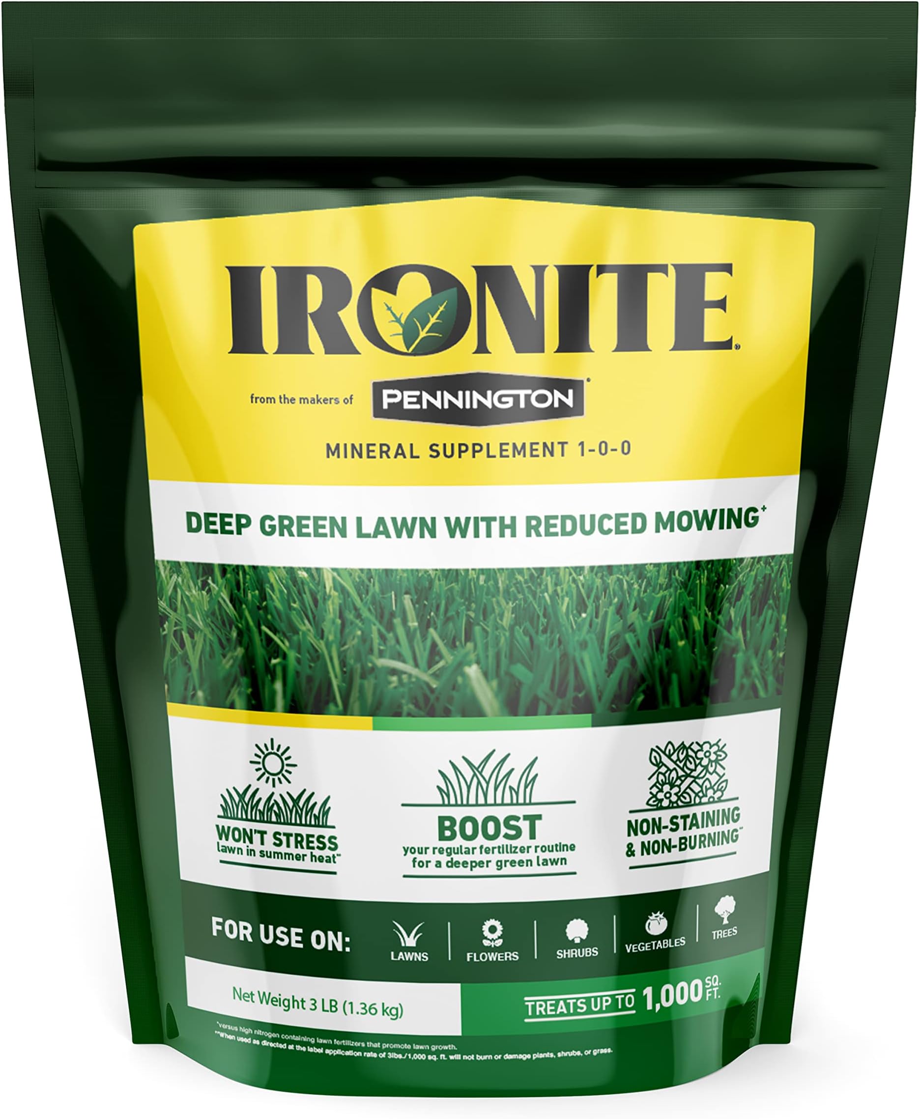 Amazon.com : Ironite 100519461 10M Ii, 30 lb : Patio, Lawn & Garden