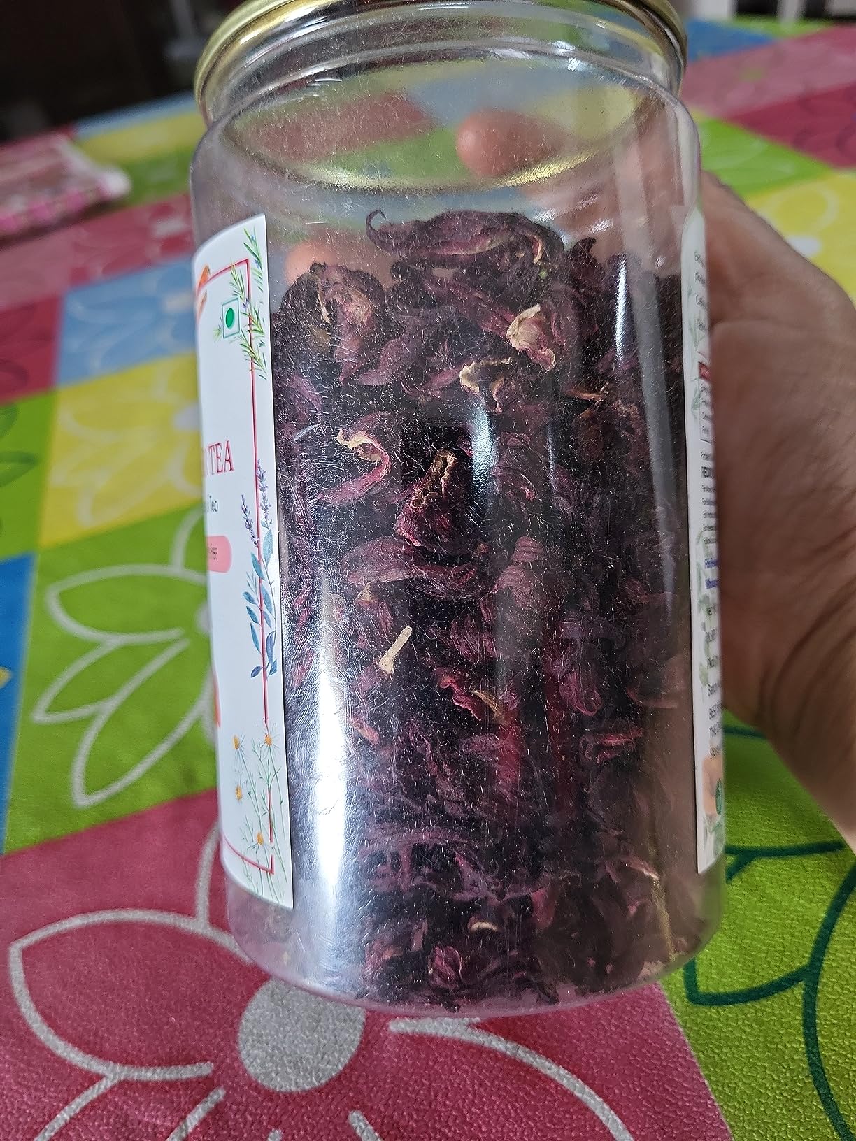 REORIC Organic Hibiscus Flower Tea(100g) + Butterfly Pea Flower Tea ...