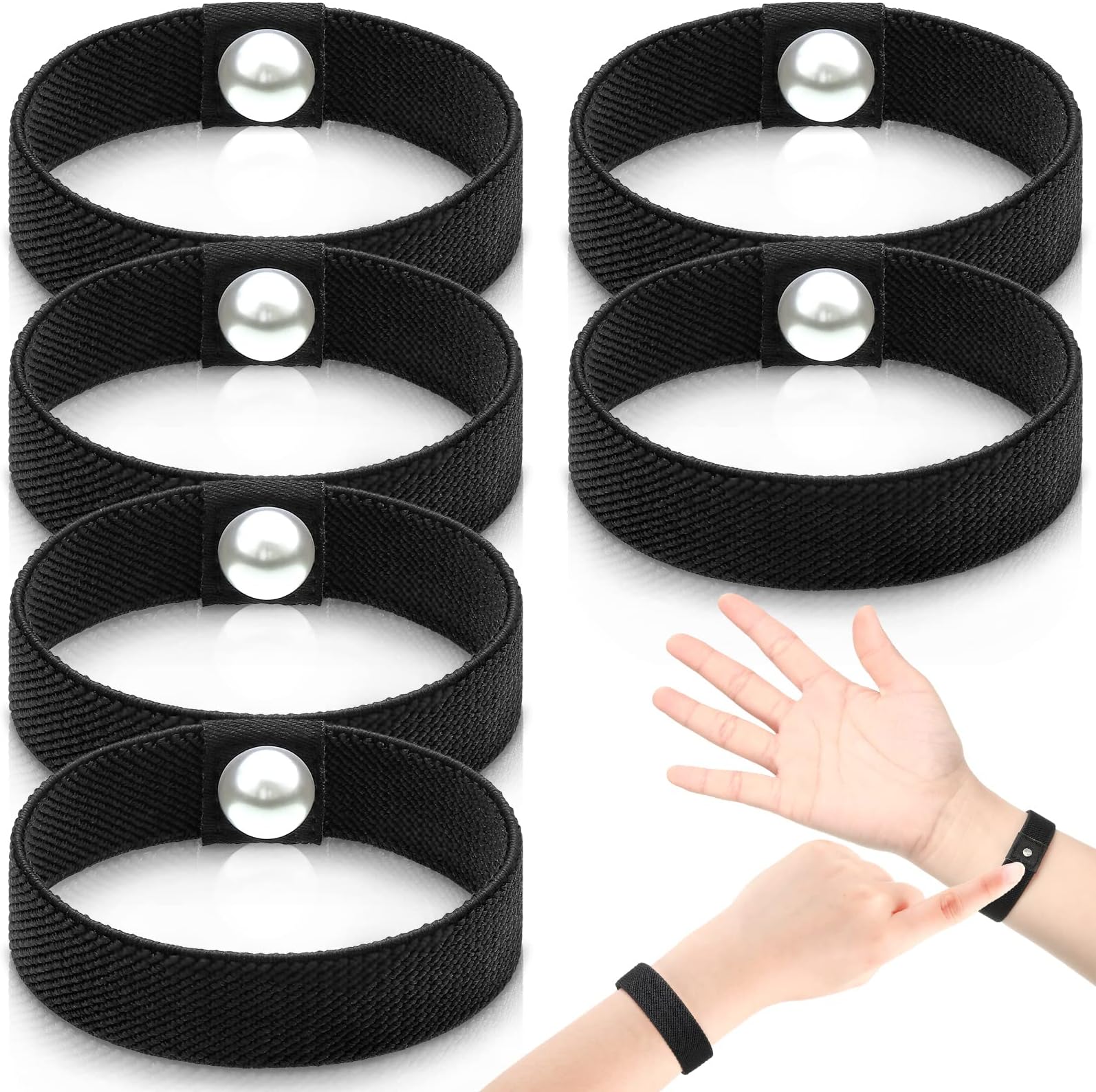 Amazon.com: Tondiamo 6 Pack Motion Sickness Bands Acupressure Wristband ...