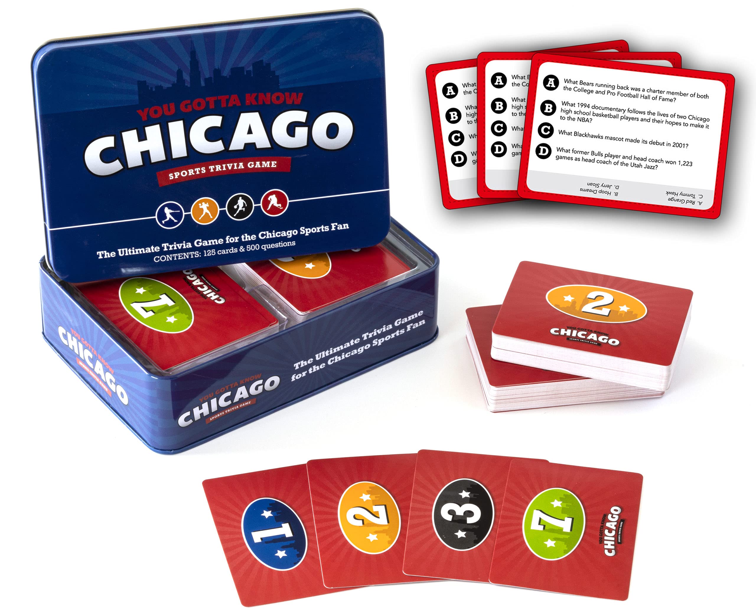 Amazon.com: You Gotta Know Chicago - Sports Trivia Game : Toys & Games