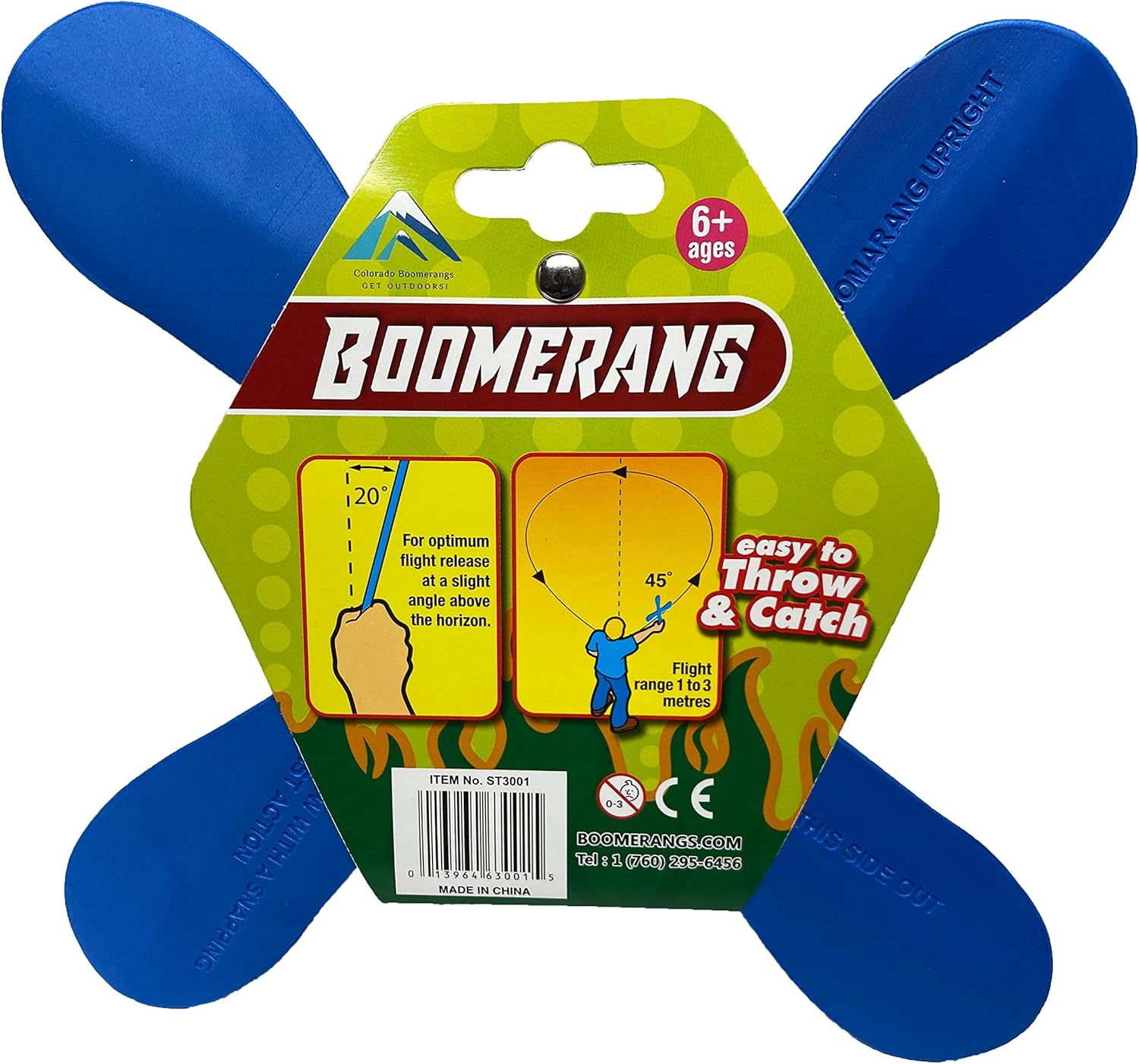 Paquete de 2 boomerang para interiores – Grandes boomerangs ...