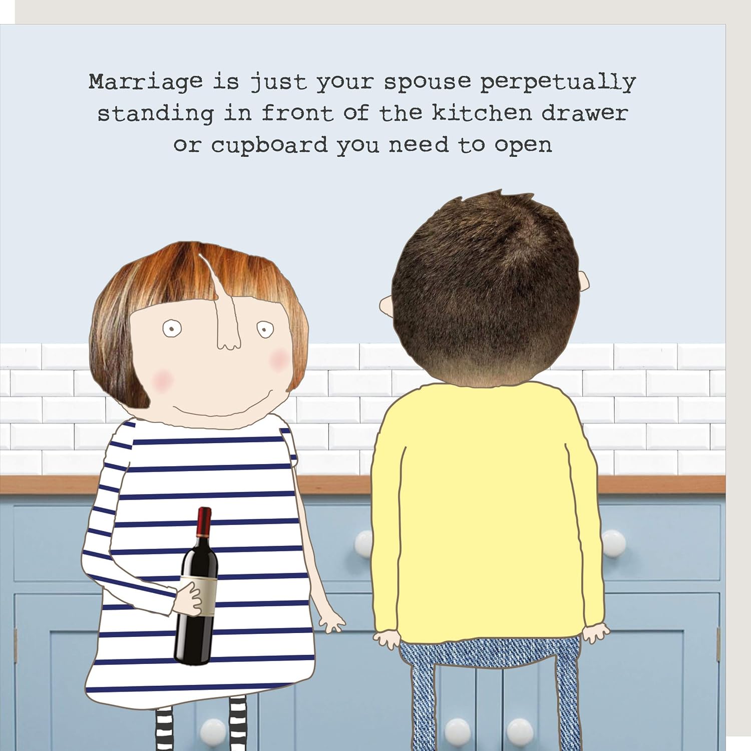 Rosie Made A Thing Marriage is Just Greeting Card : Amazon.co.uk ...