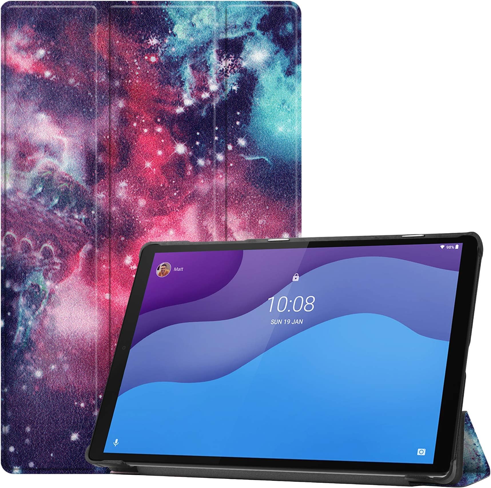 Amazon.com: Bige for Lenovo Tab M10 HD /P10 Tablet Case,PU Leather ...