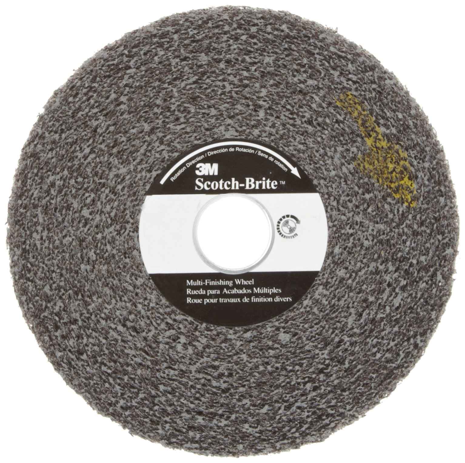 Scotch-Brite Multi-Finishing Wheel, Silicon Carbide, 6000 rpm, 6 ...