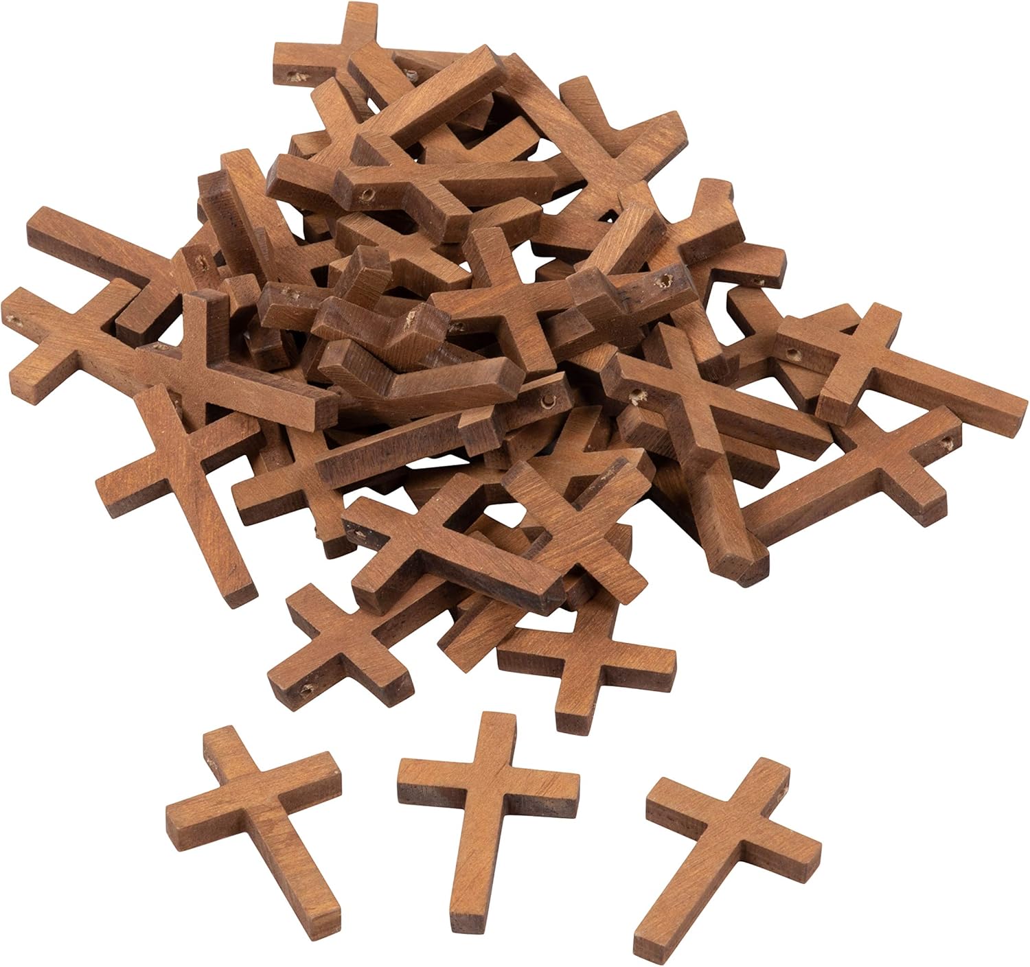 Amazon.com: Genie Crafts 50 Pack Bulk Small Cross Set for Crafts ...