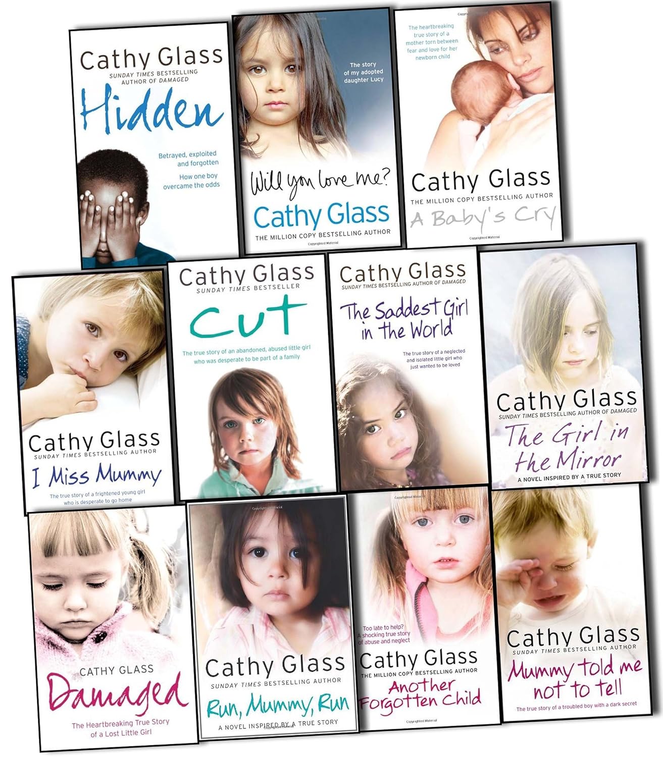 Cathy Glass 11 Books Collection Pack Set RRP: £112.77 (Another ...